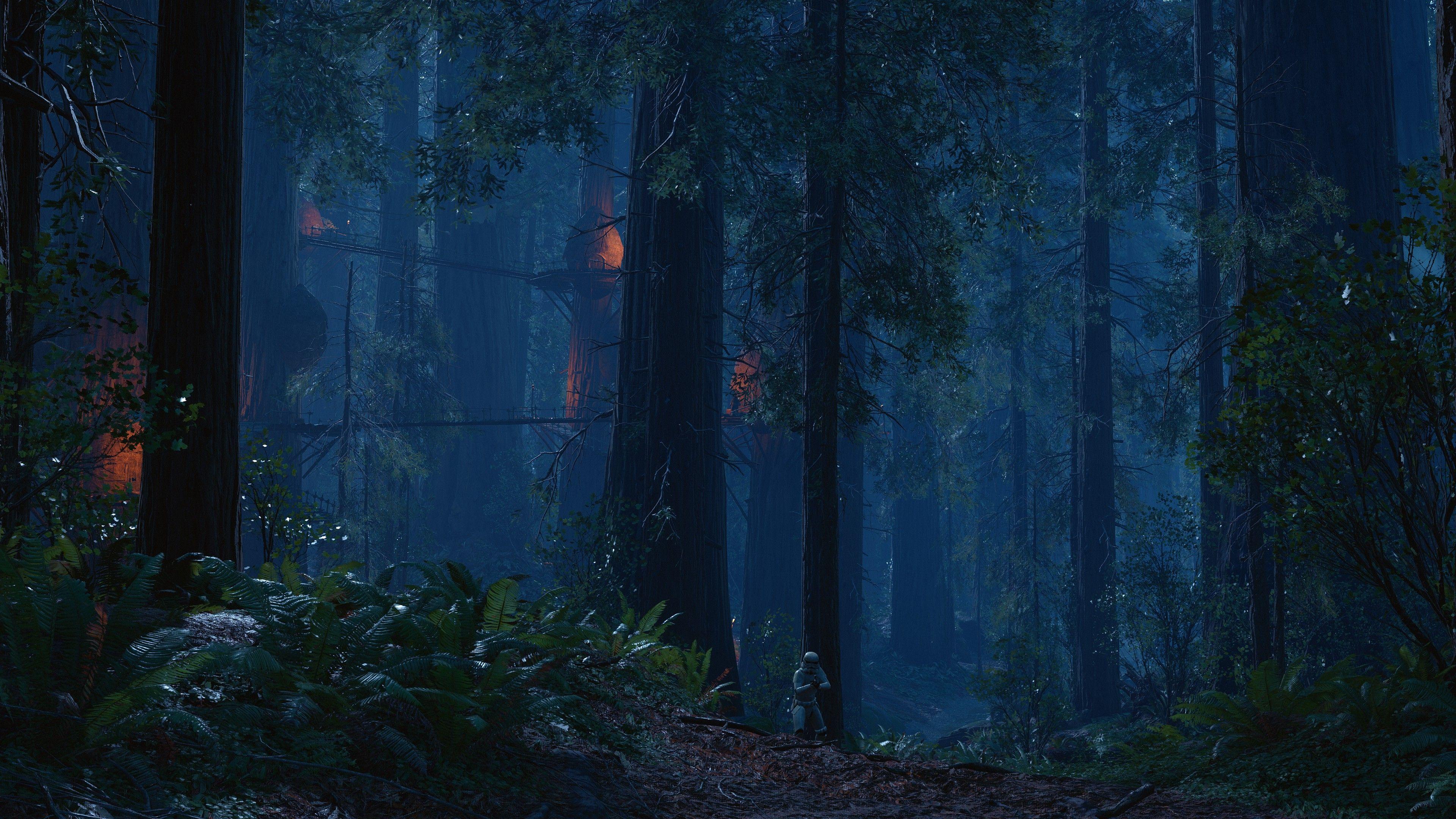 Star Wars Forest Wallpapers - Top Free Star Wars Forest Backgrounds ...