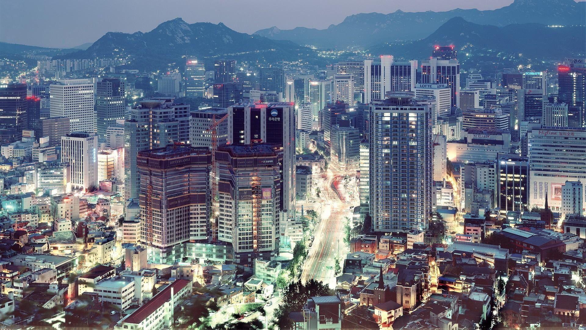 Seoul Skyline Wallpapers - Top Free Seoul Skyline Backgrounds ...