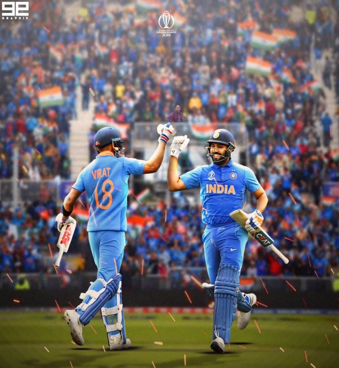 Rohit Sharma and Virat Kohli Wallpapers - Top Free Rohit Sharma and Virat Kohli Backgrounds ...