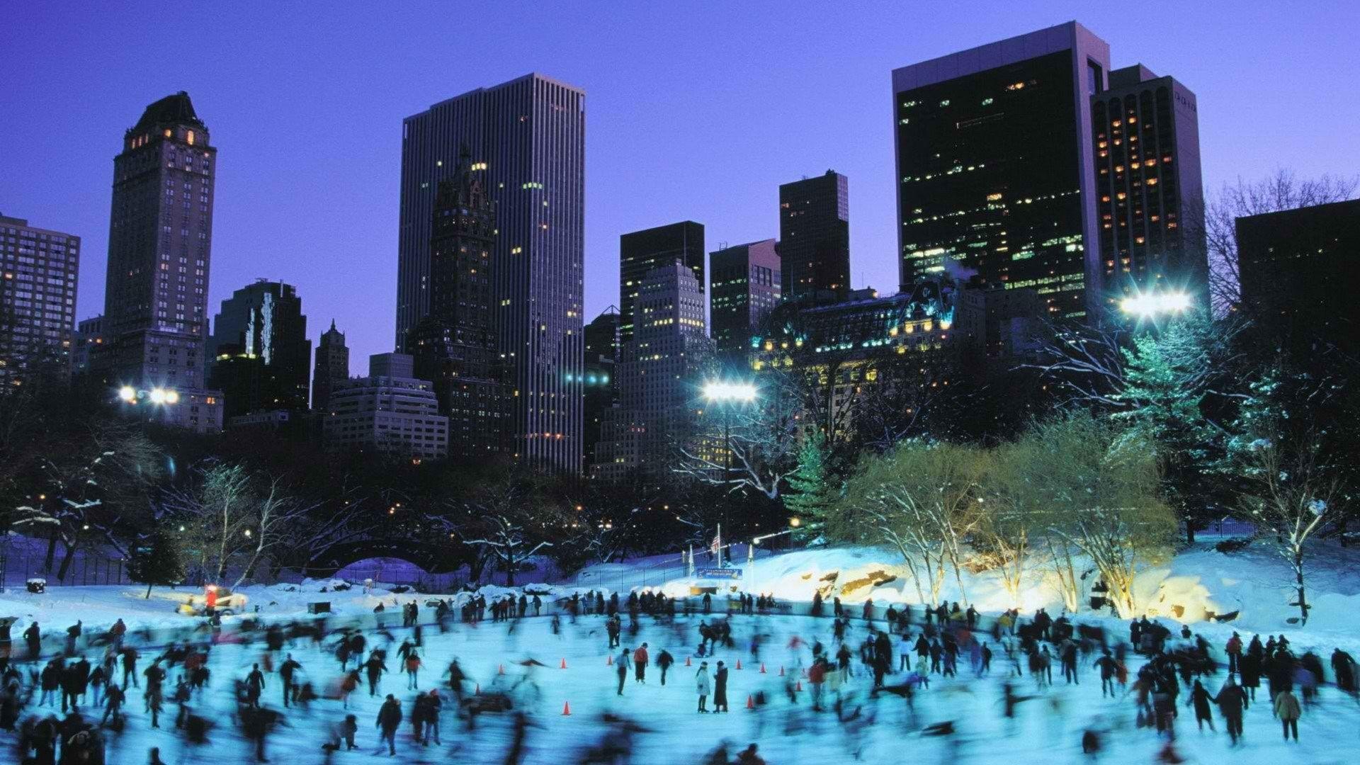Cityscape New York Winter Wallpapers - Top Free Cityscape New York ...