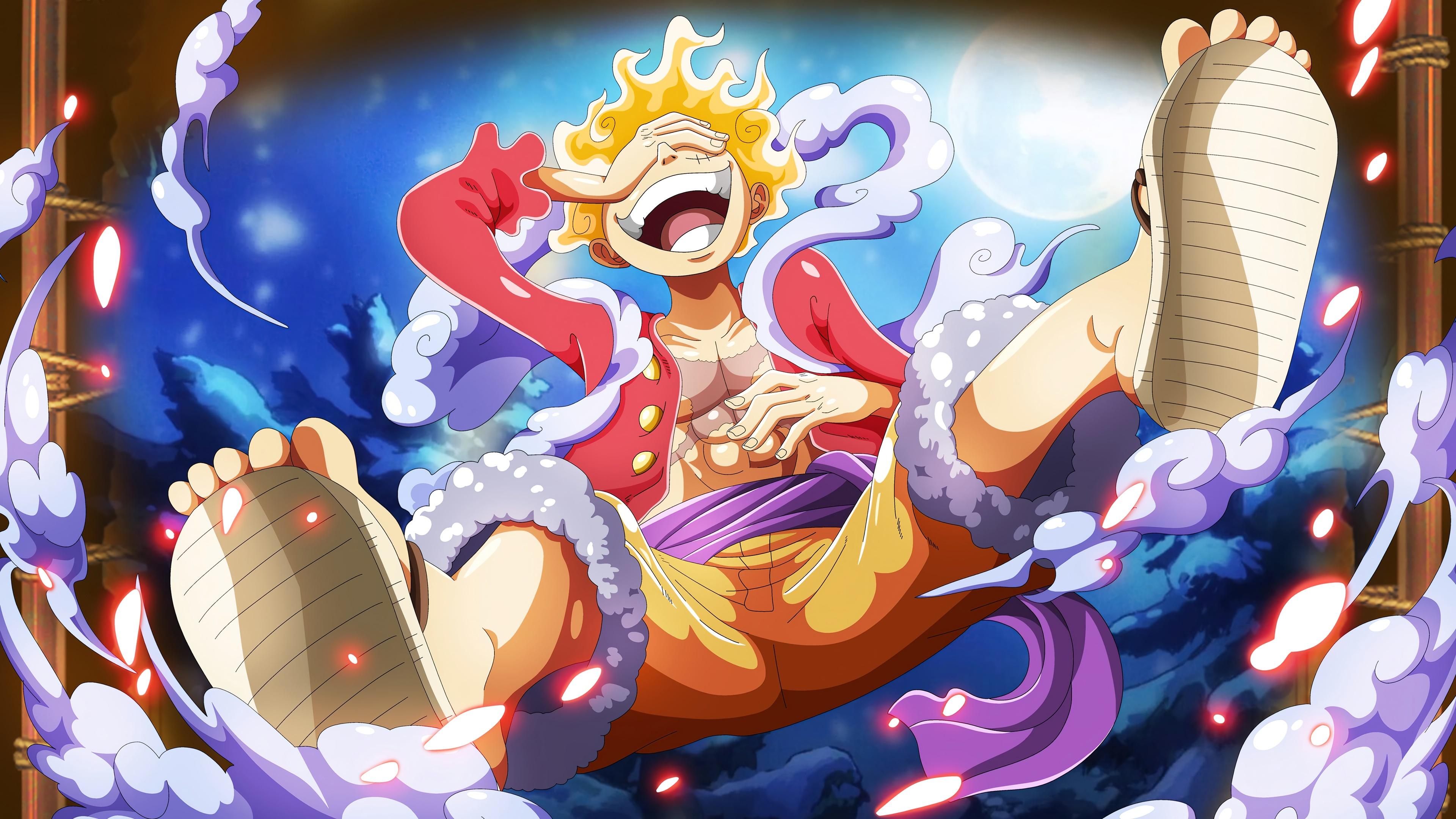 Sun God Luffy Wallpapers - Top Free Sun God Luffy Backgrounds - WallpaperAccess