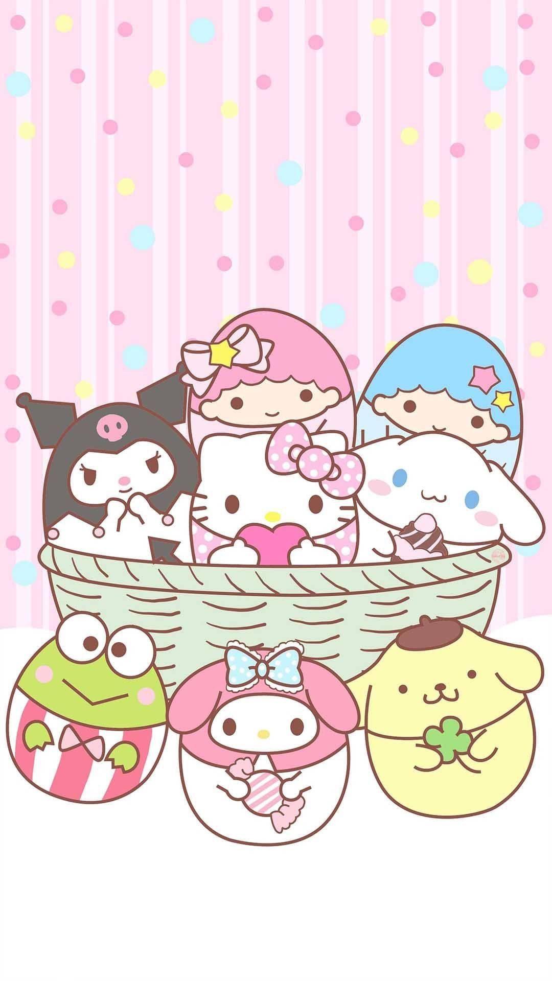 Hello Kitty Characters Wallpapers - Top Free Hello Kitty Characters ...