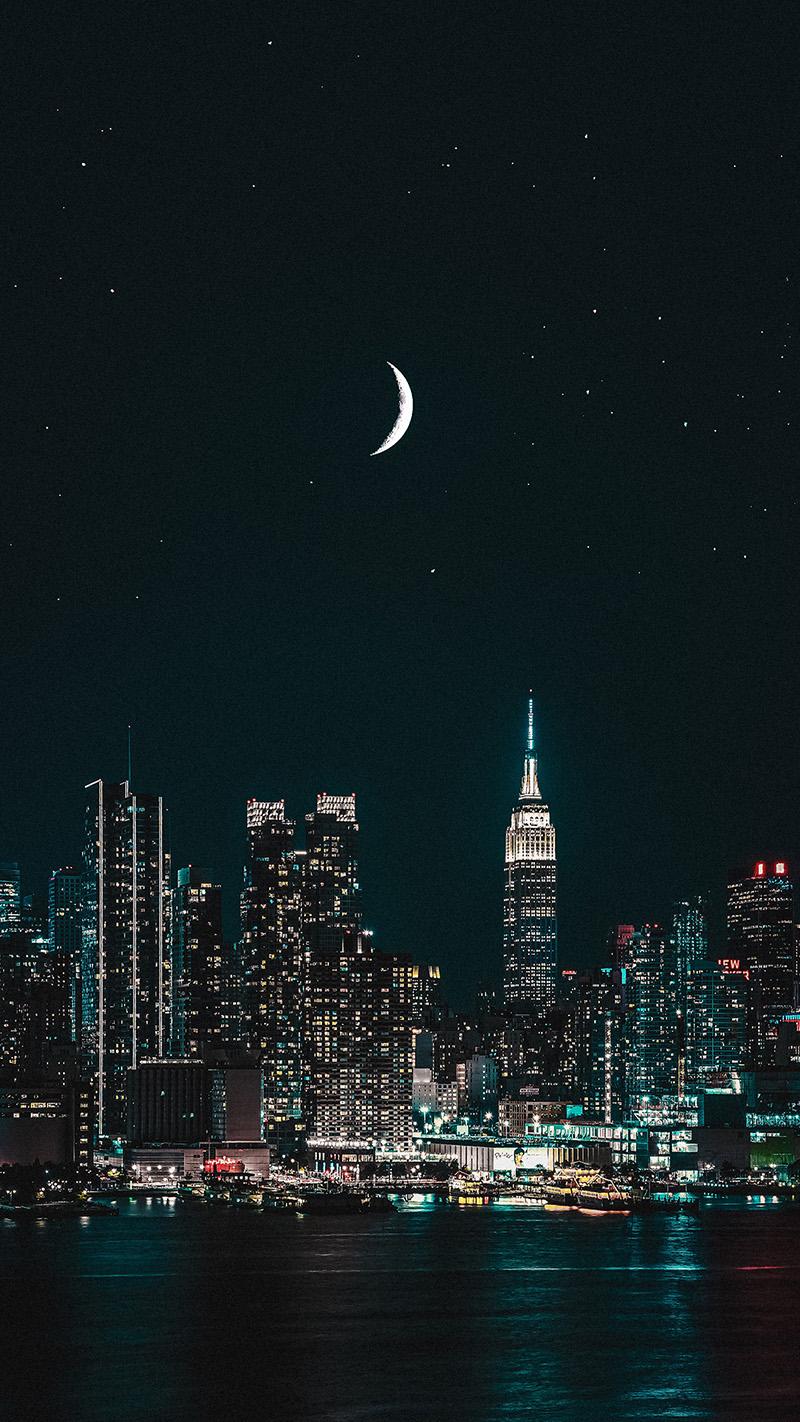 Crescent Moon Aesthetic Wallpapers - Top Free Crescent Moon Aesthetic ...