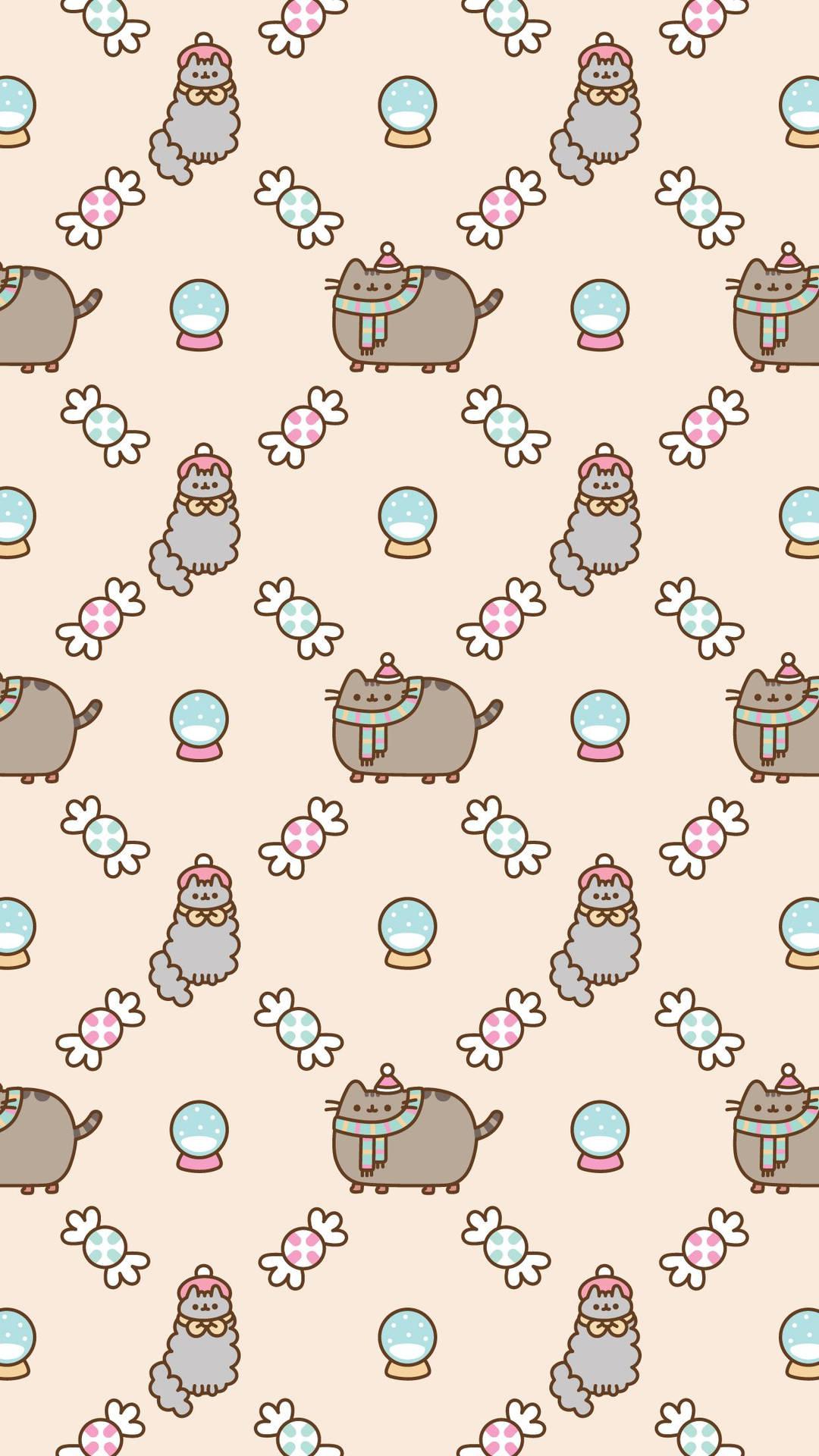 Pusheen Winter Wallpapers - Top Free Pusheen Winter Backgrounds ...