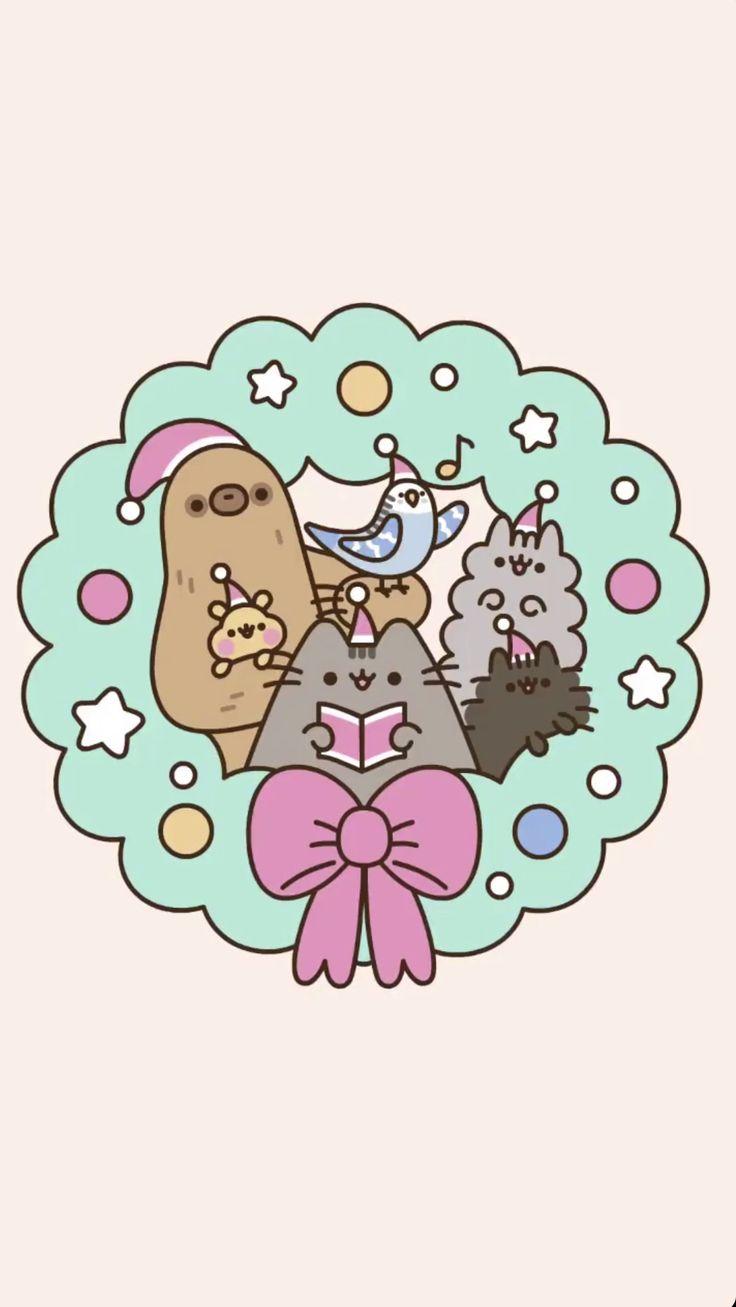 Pusheen Winter Wallpapers - Top Free Pusheen Winter Backgrounds ...