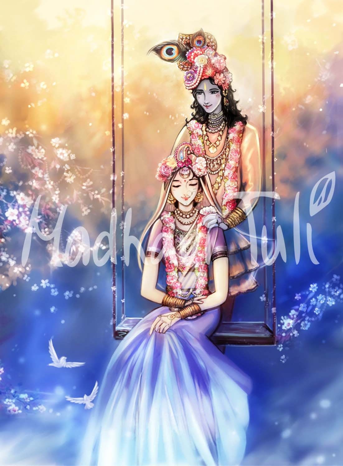 Radhey Krishna Wallpapers - Top Free Radhey Krishna Backgrounds ...