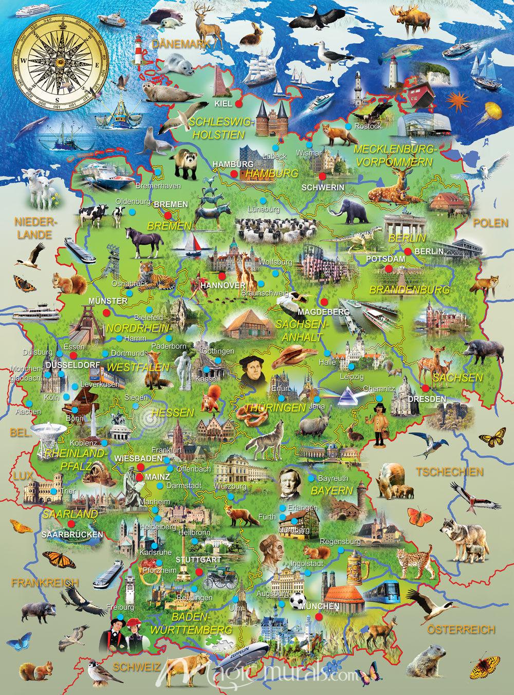 Germany Map Wallpapers - Top Free Germany Map Backgrounds - WallpaperAccess