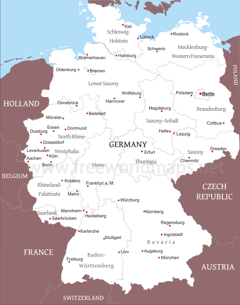 Germany Map Wallpapers - Top Free Germany Map Backgrounds - WallpaperAccess