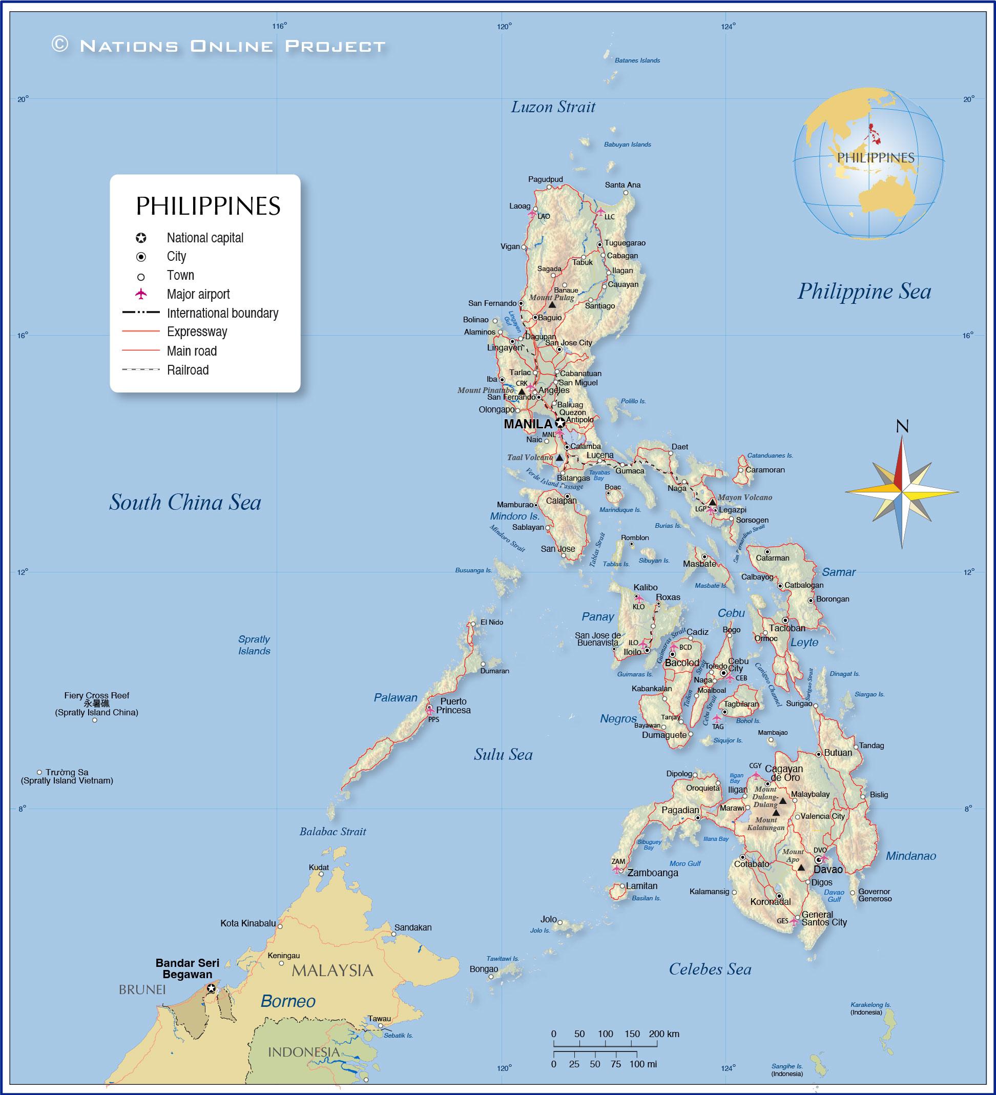 Philippine Map Wallpapers - Top Free Philippine Map Backgrounds ...