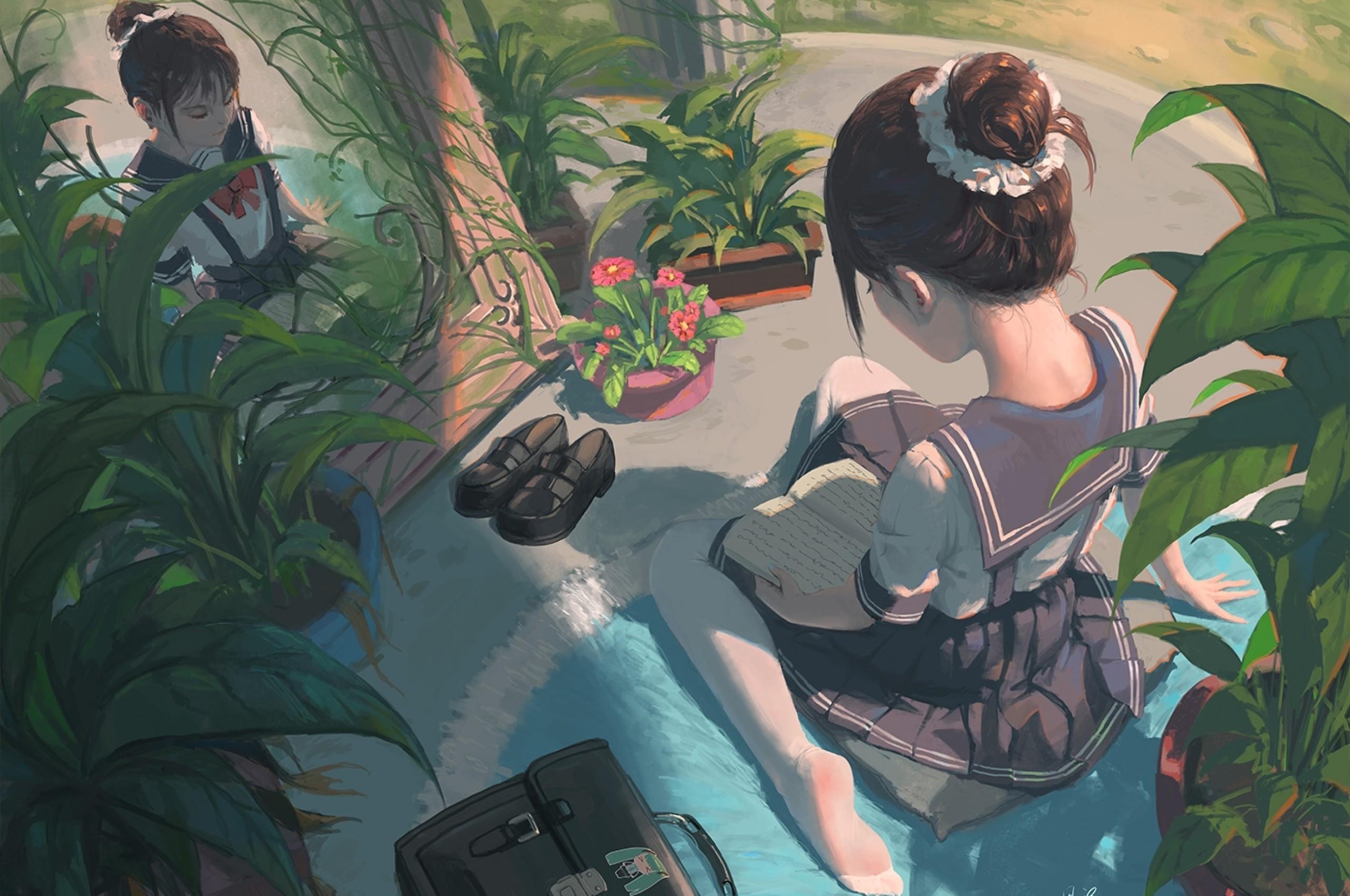 Relax Anime Wallpapers - Top Free Relax Anime Backgrounds - WallpaperAccess