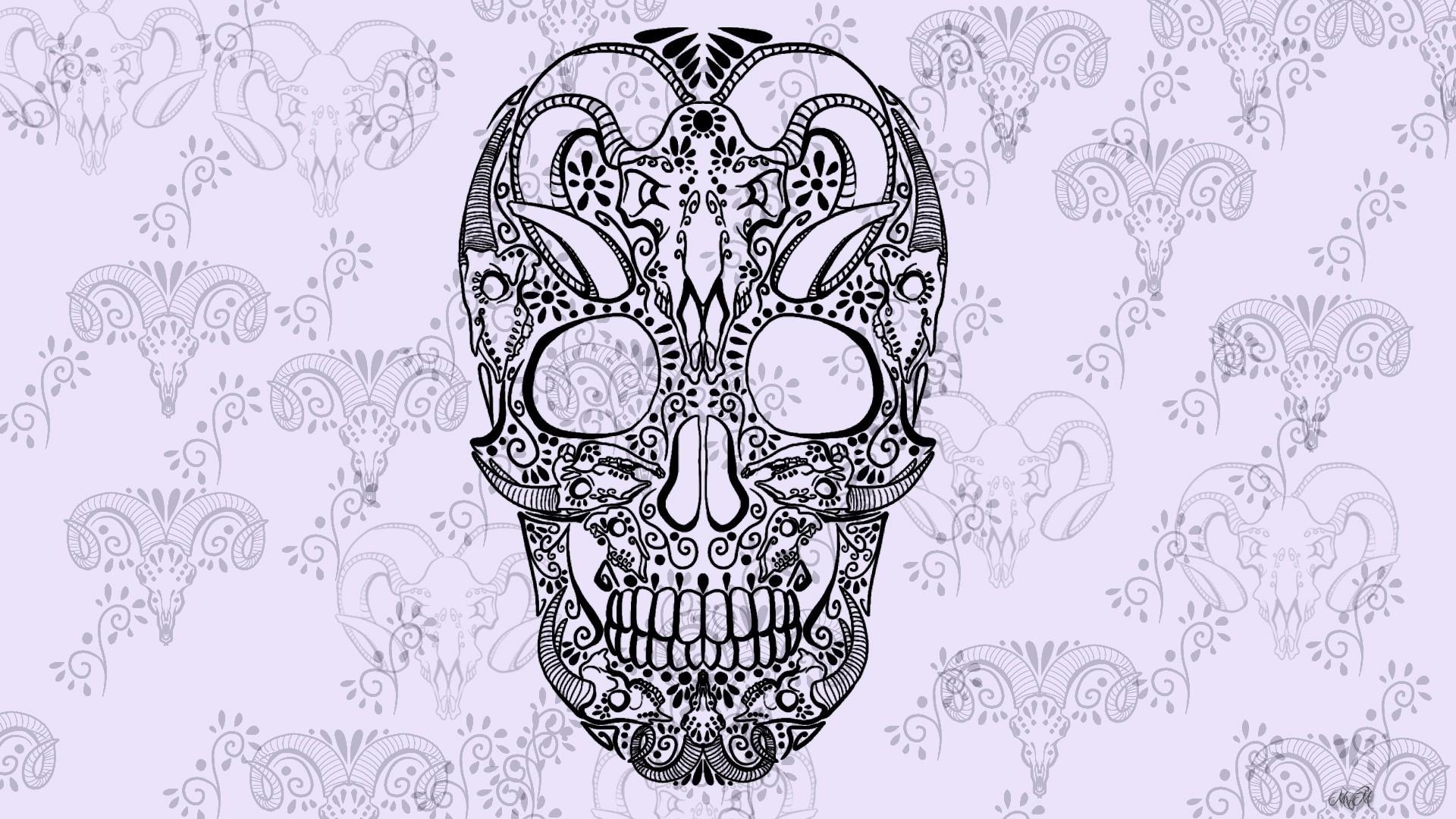 Cartoon Skull Wallpapers - Top Free Cartoon Skull Backgrounds ...