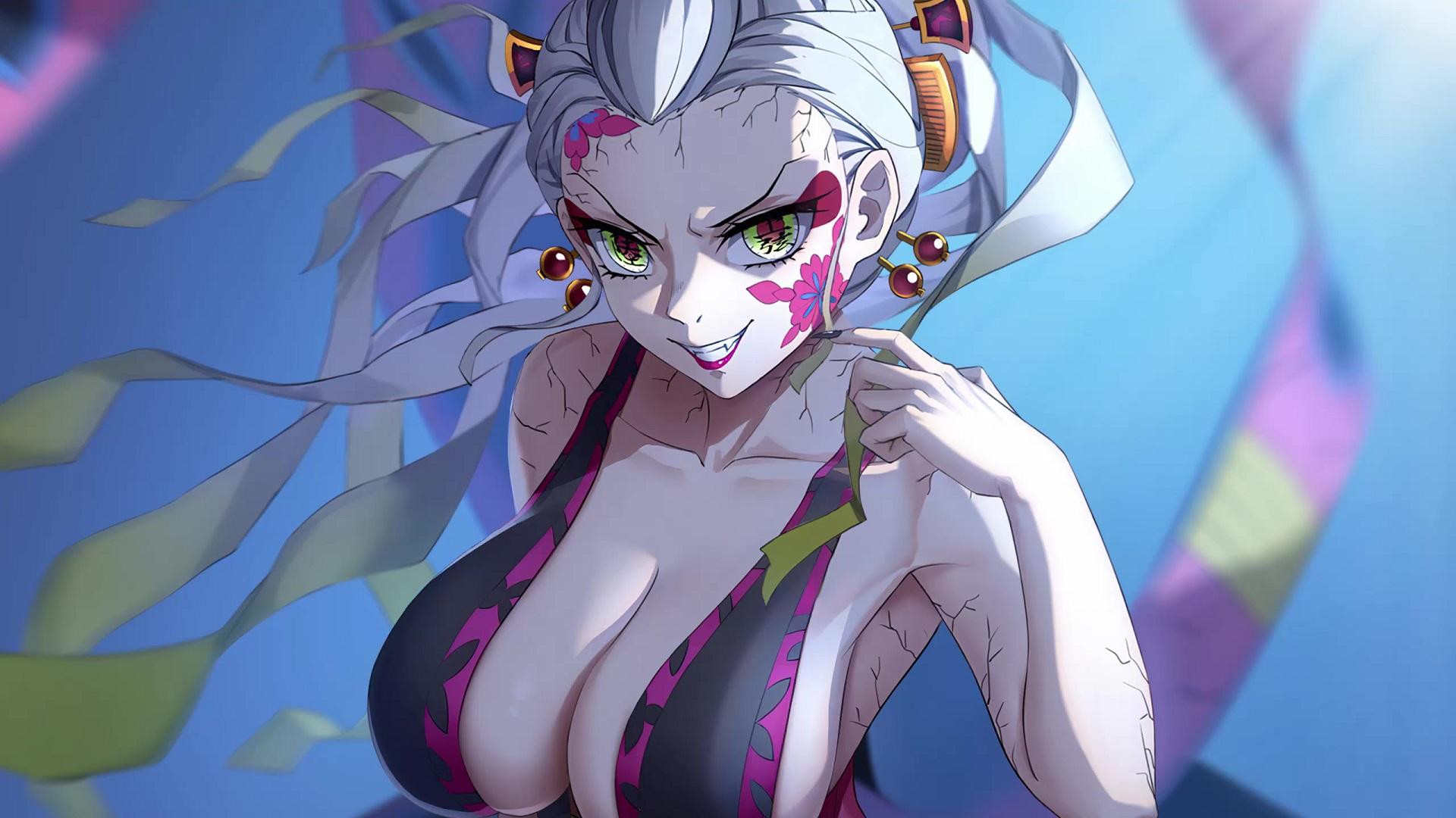 Upper Moon Demon Slayer Wallpapers - Top Free Upper Moon Demon Slayer Backgrounds - WallpaperAccess