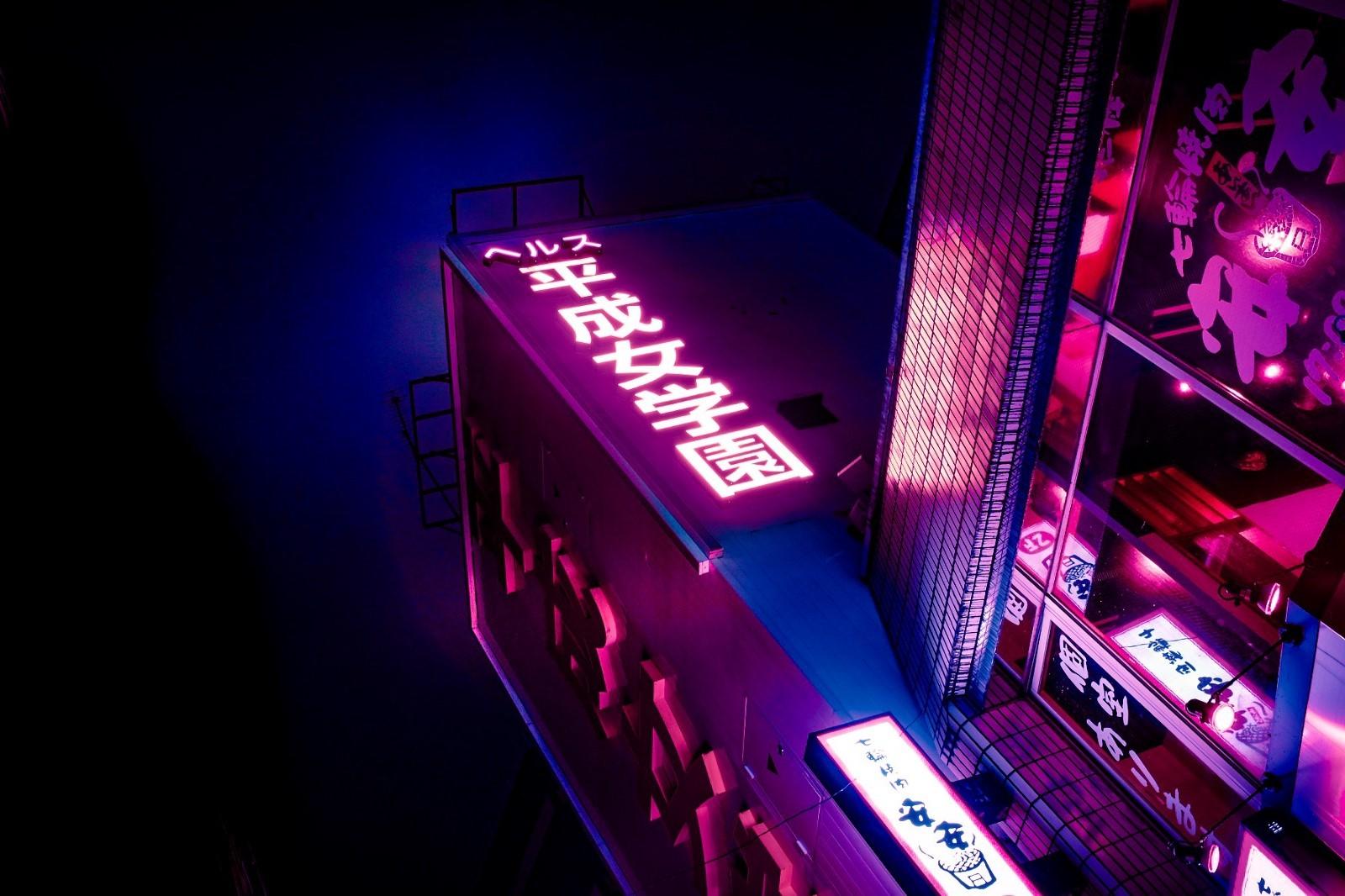 Tokyo Neon Lights Wallpapers - Top Free Tokyo Neon Lights Backgrounds ...