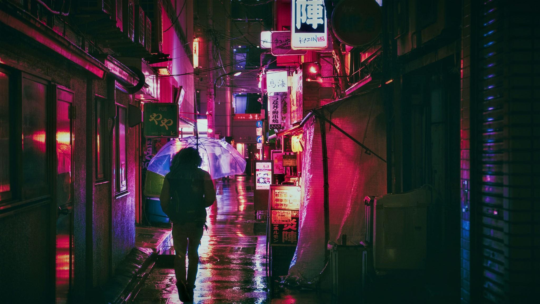 Tokyo Neon Lights Wallpapers - Top Free Tokyo Neon Lights Backgrounds ...