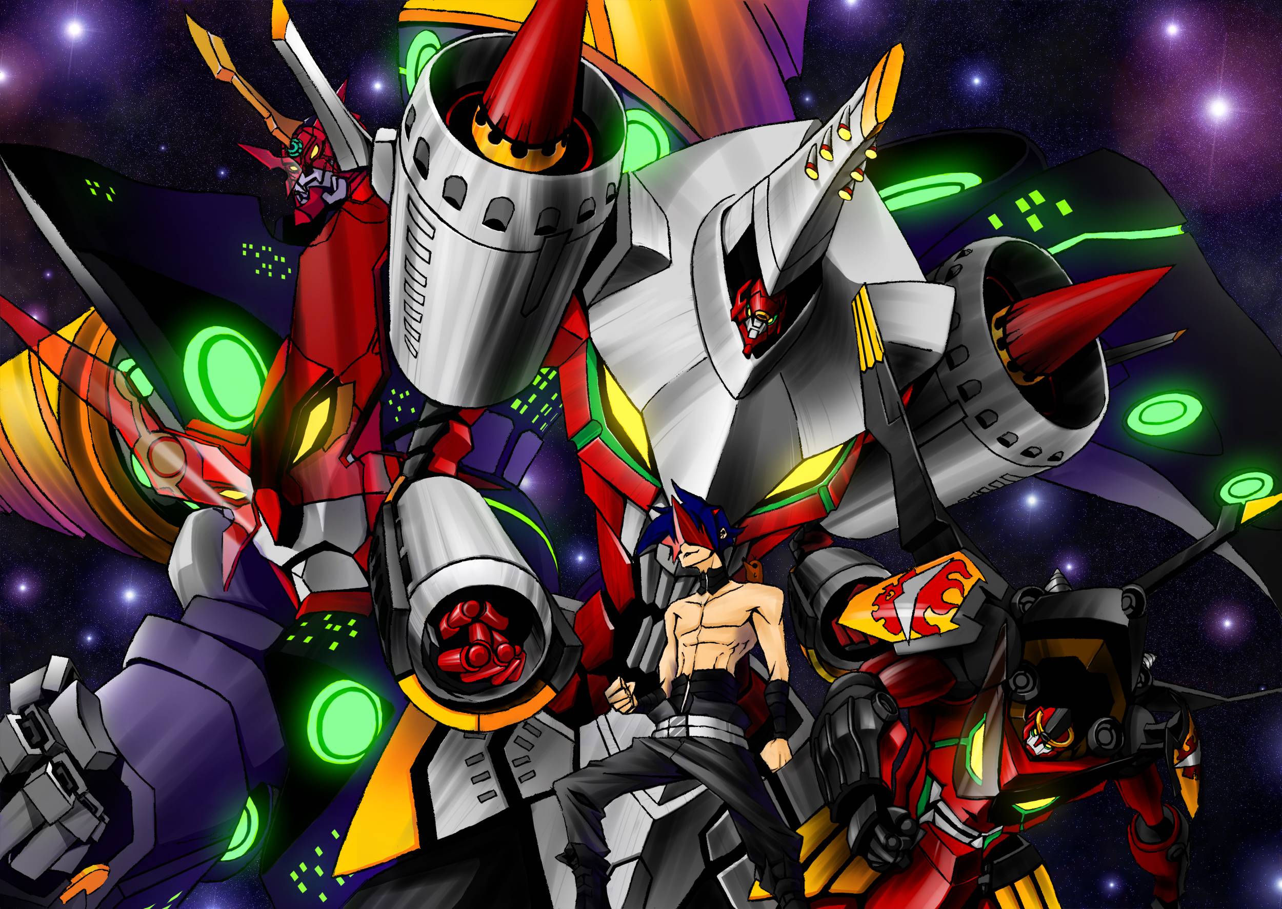 Super Tengen Toppa Gurren Lagann Wallpapers - Top Free Super Tengen Toppa Gurren Lagann ...