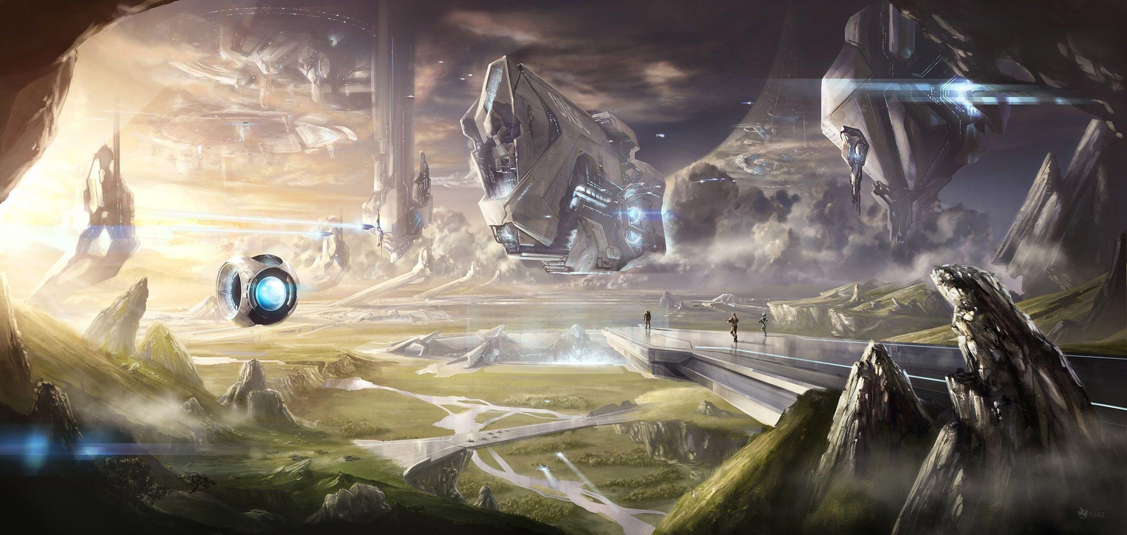 Halo Landscape Wallpapers - Top Free Halo Landscape Backgrounds ...