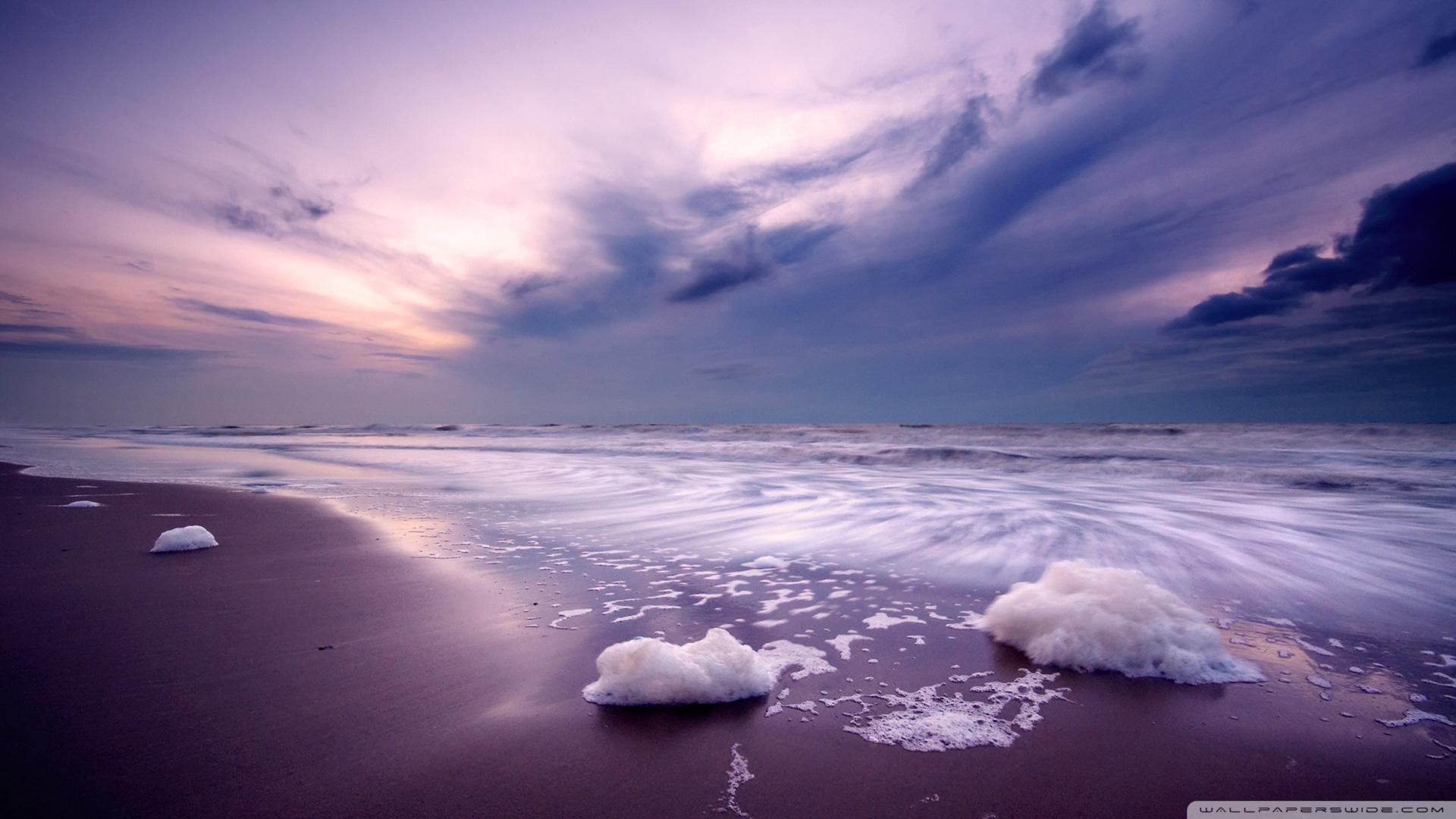 Purple Beach Desktop Wallpapers - Top Free Purple Beach Desktop ...