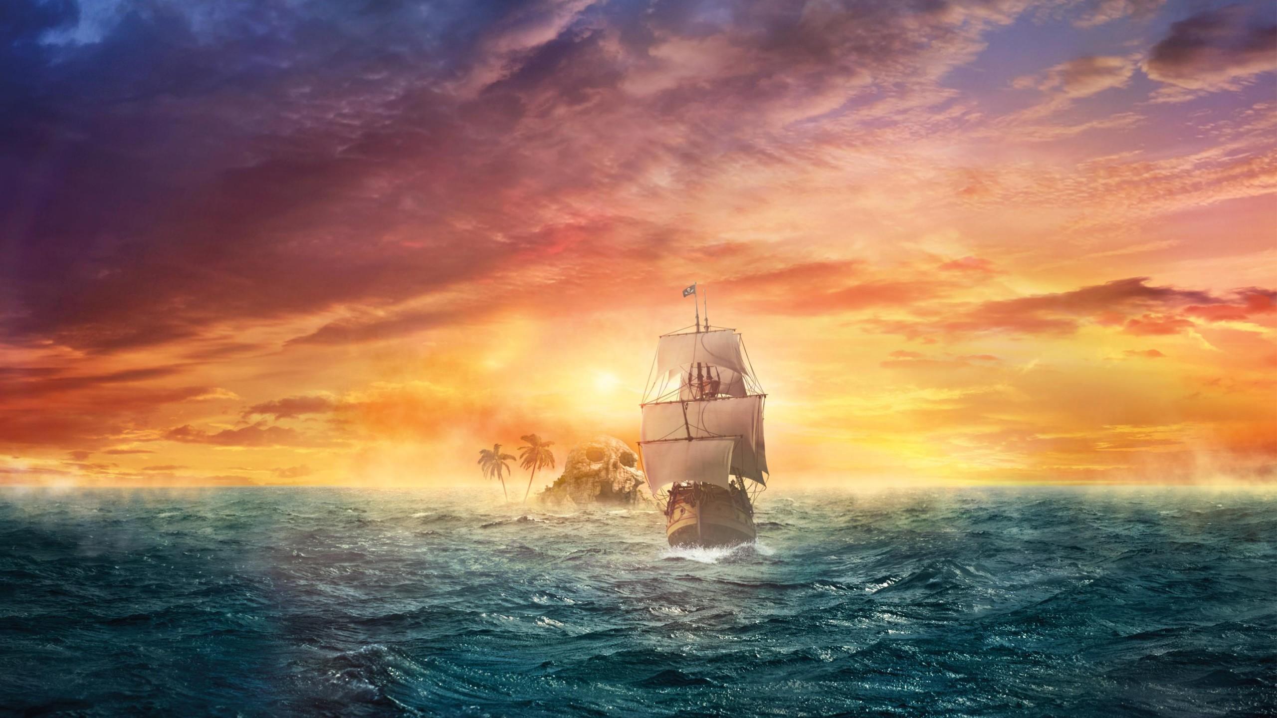4K Pirate Ship Wallpapers - Top Free 4K Pirate Ship Backgrounds ...