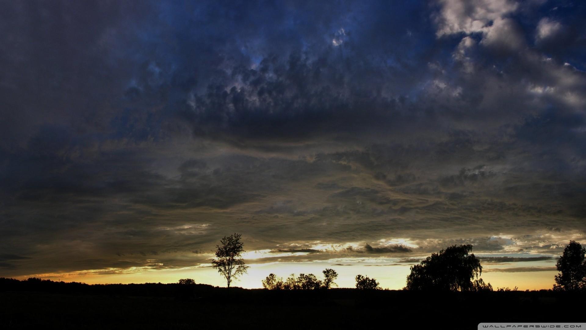 Dark Cloudy Sky Wallpapers - Top Free Dark Cloudy Sky Backgrounds ...