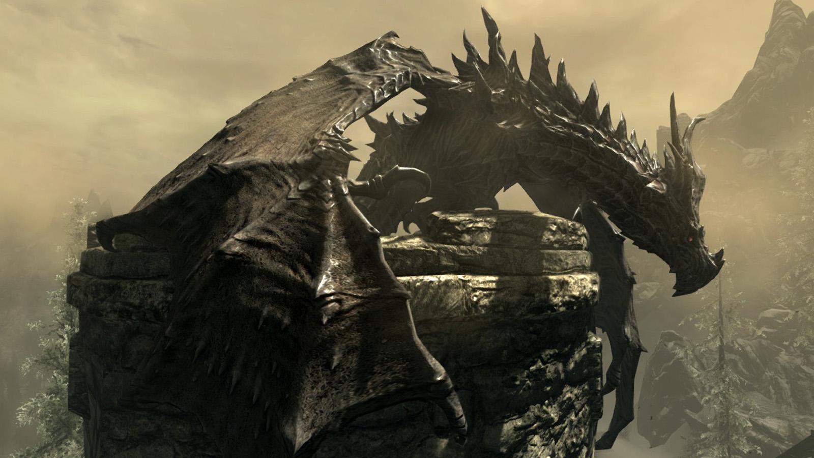 Alduin Wallpapers - Top Free Alduin Backgrounds - WallpaperAccess