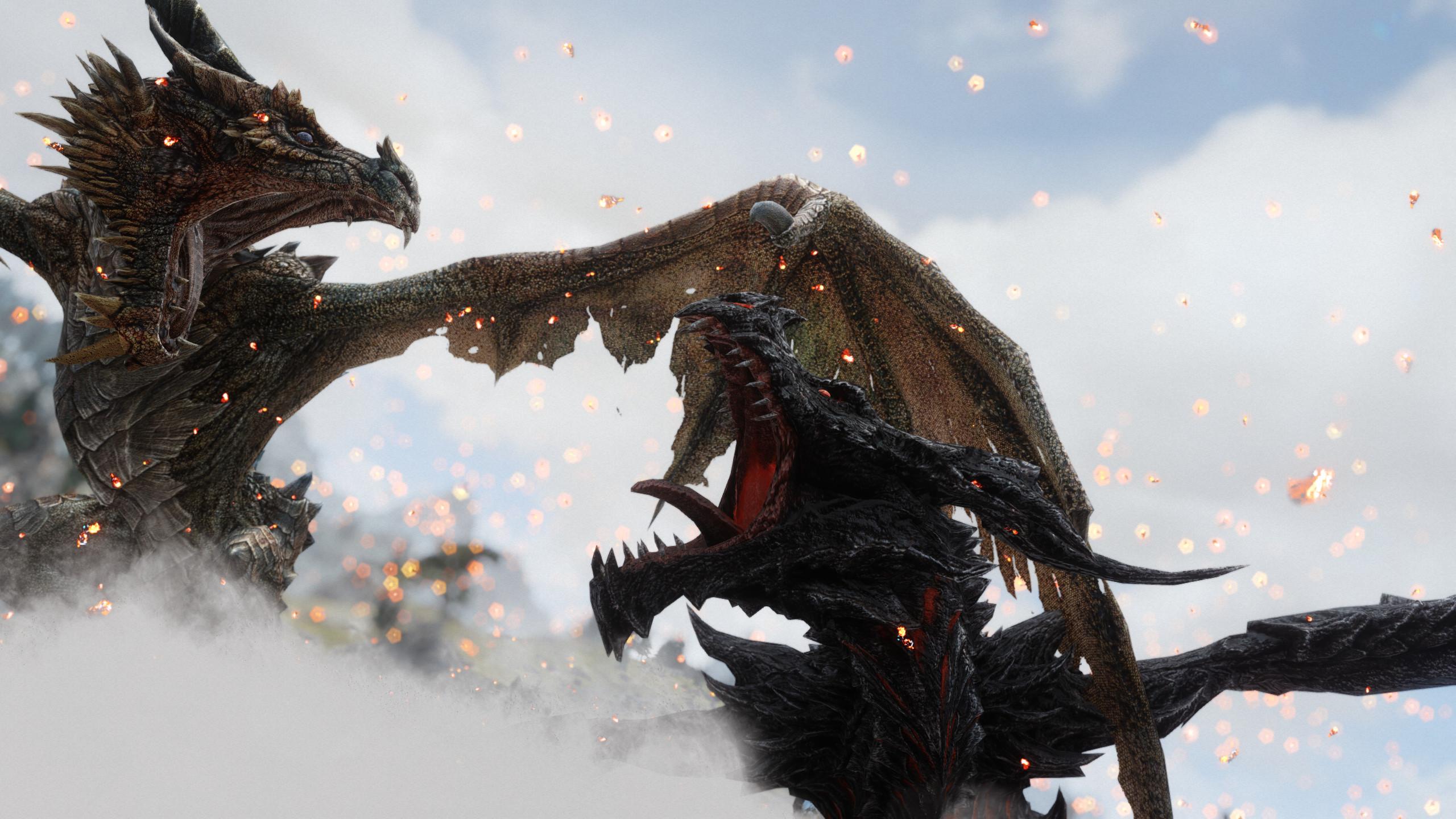 Alduin Wallpapers - Top Free Alduin Backgrounds - WallpaperAccess