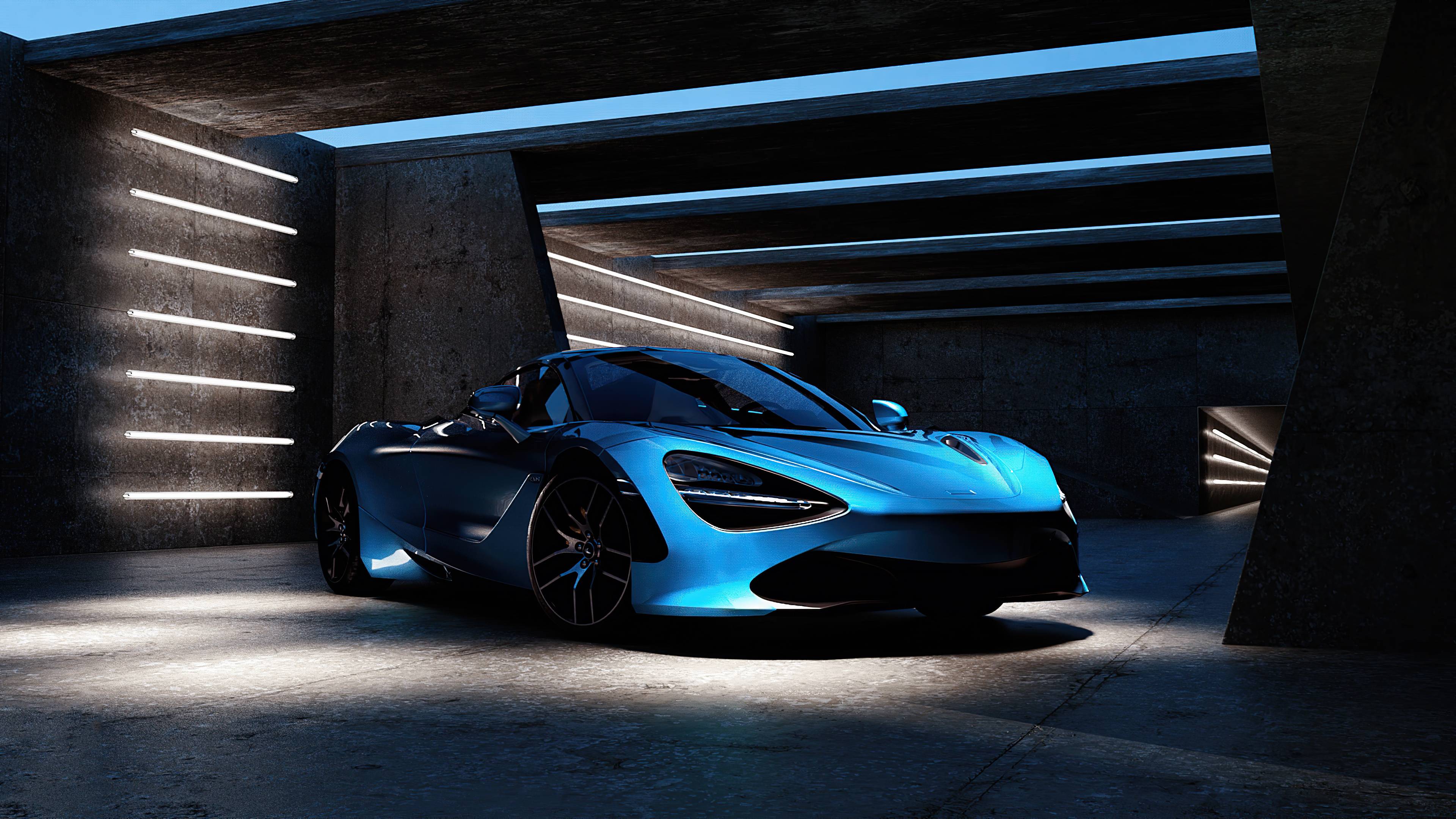 Blue McLaren 720s Wallpapers - Top Free Blue McLaren 720s Backgrounds ...