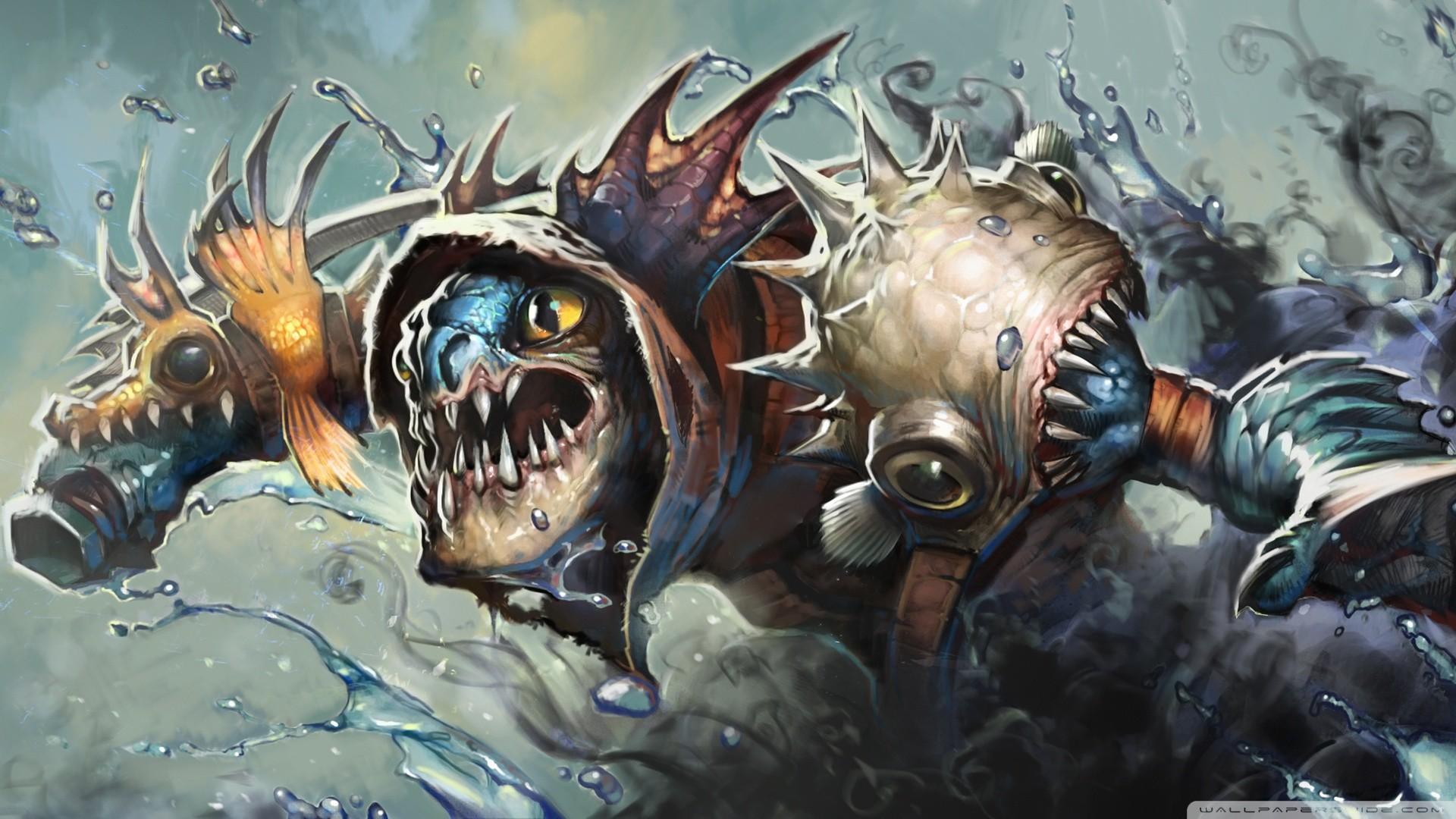 Murloc Wallpapers - Top Free Murloc Backgrounds - WallpaperAccess