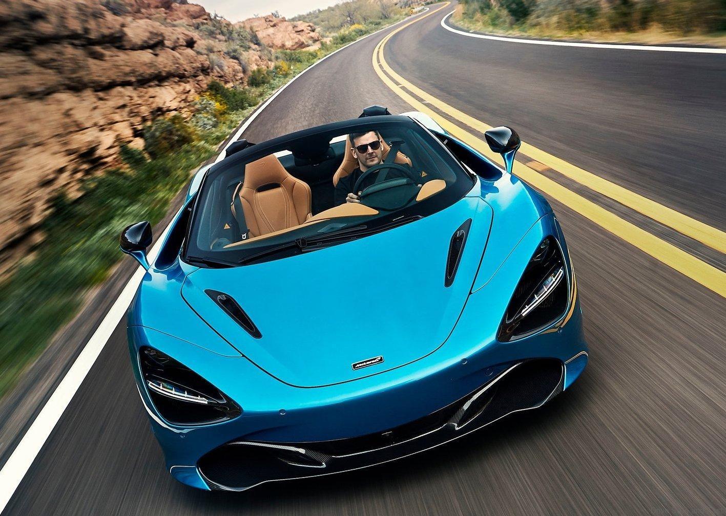 Blue McLaren 720s Wallpapers - Top Free Blue McLaren 720s Backgrounds ...