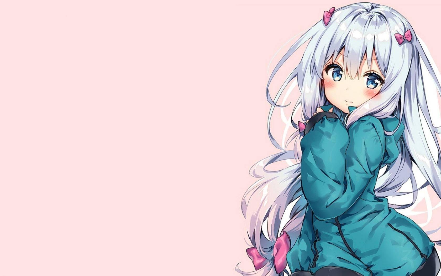 White Hair Anime Girl Wallpapers Top Free White Hair Anime Girl