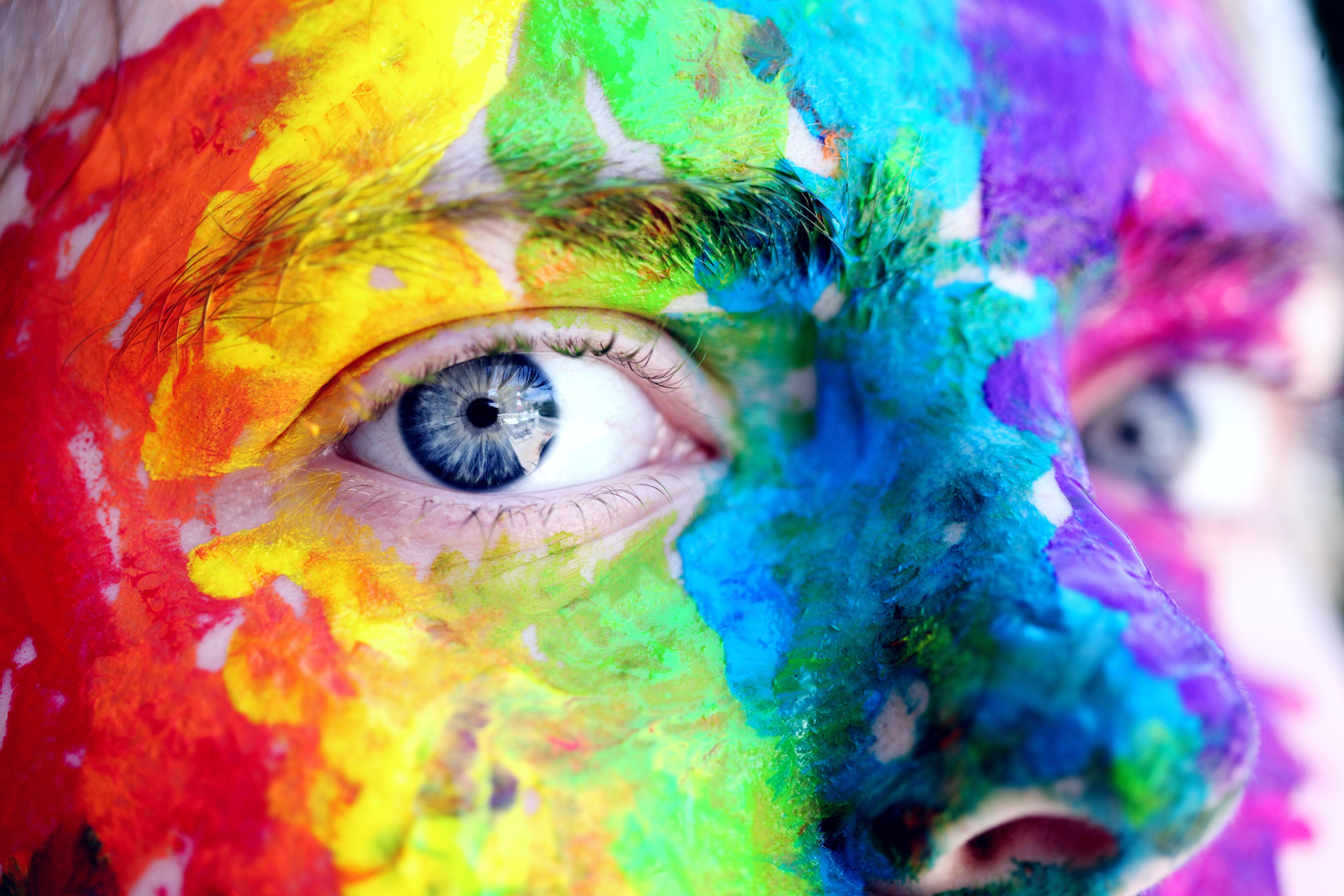 Colorful Face Wallpapers - Top Free Colorful Face Backgrounds ...