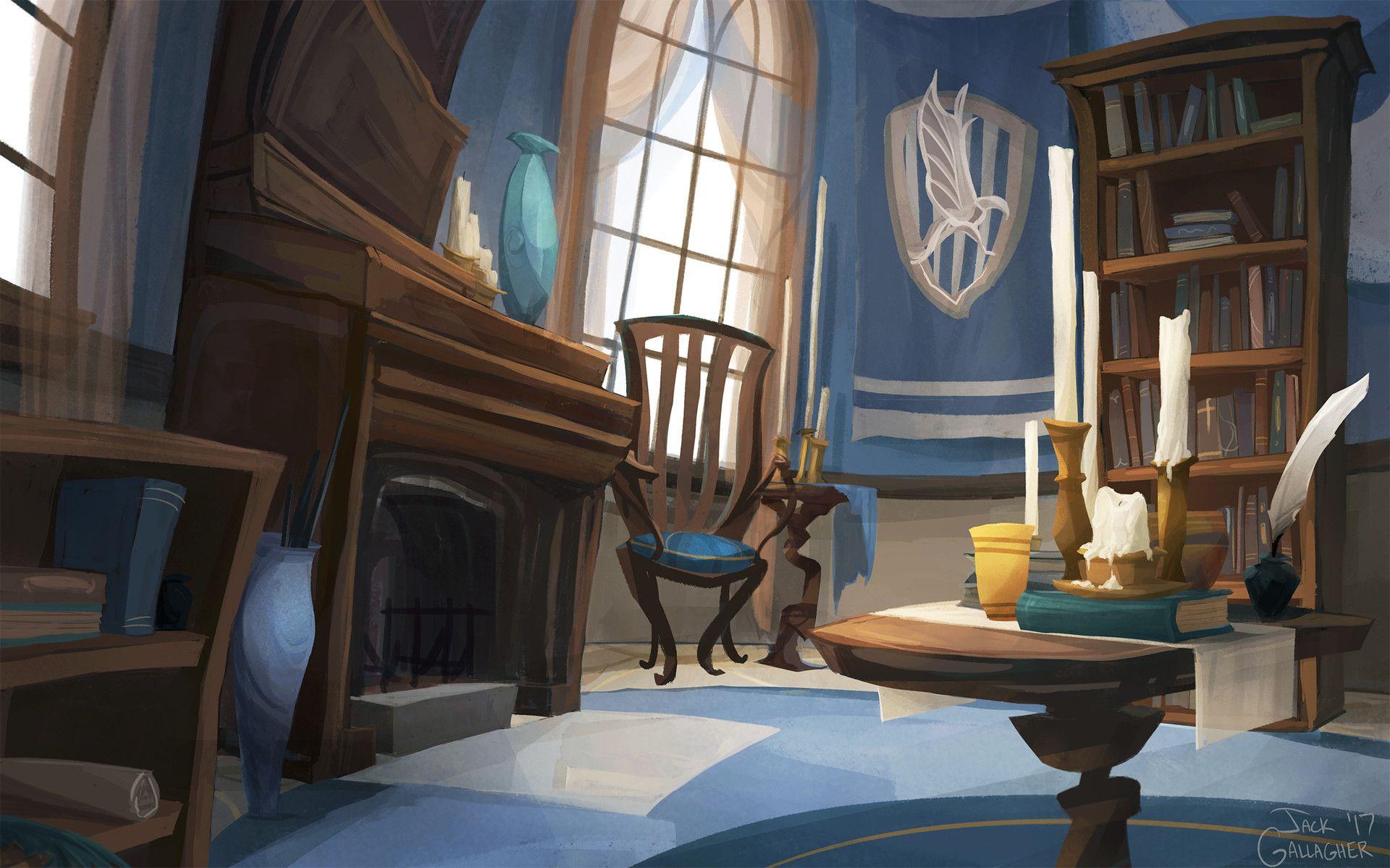 Ravenclaw Common Room Wallpapers - Top Free Ravenclaw Common Room ...