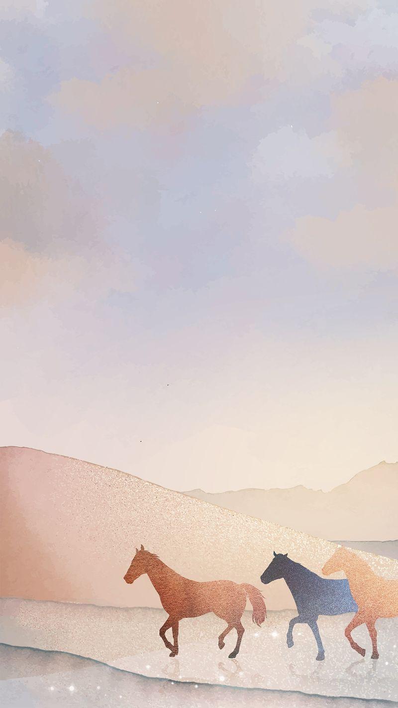 Aesthetic Horse Wallpapers - Top Free Aesthetic Horse Backgrounds ...