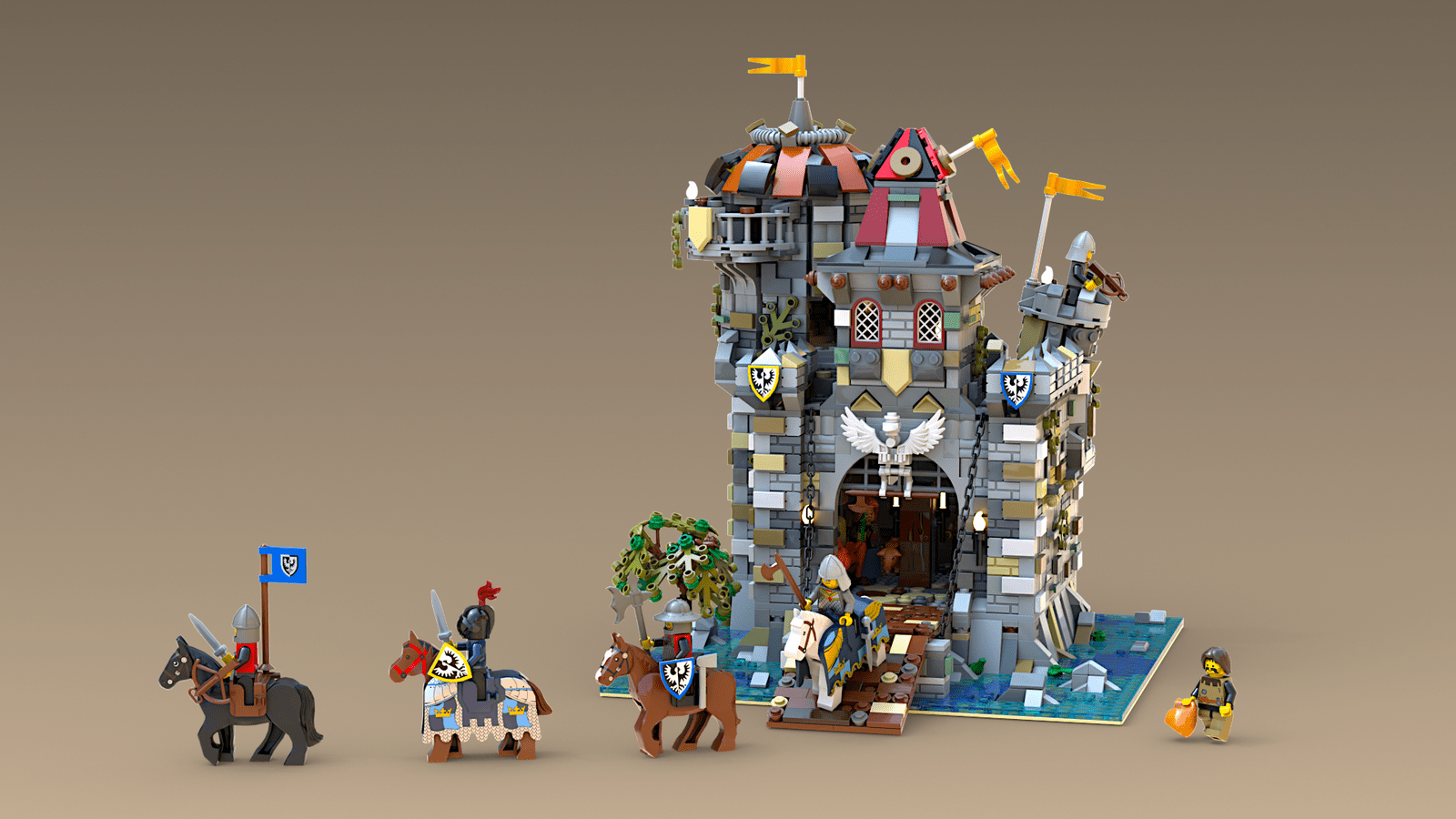 LEGO Castle Wallpapers - Top Free LEGO Castle Backgrounds - WallpaperAccess