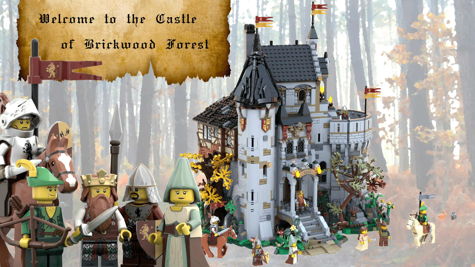 LEGO Castle Wallpapers - Top Free LEGO Castle Backgrounds - WallpaperAccess
