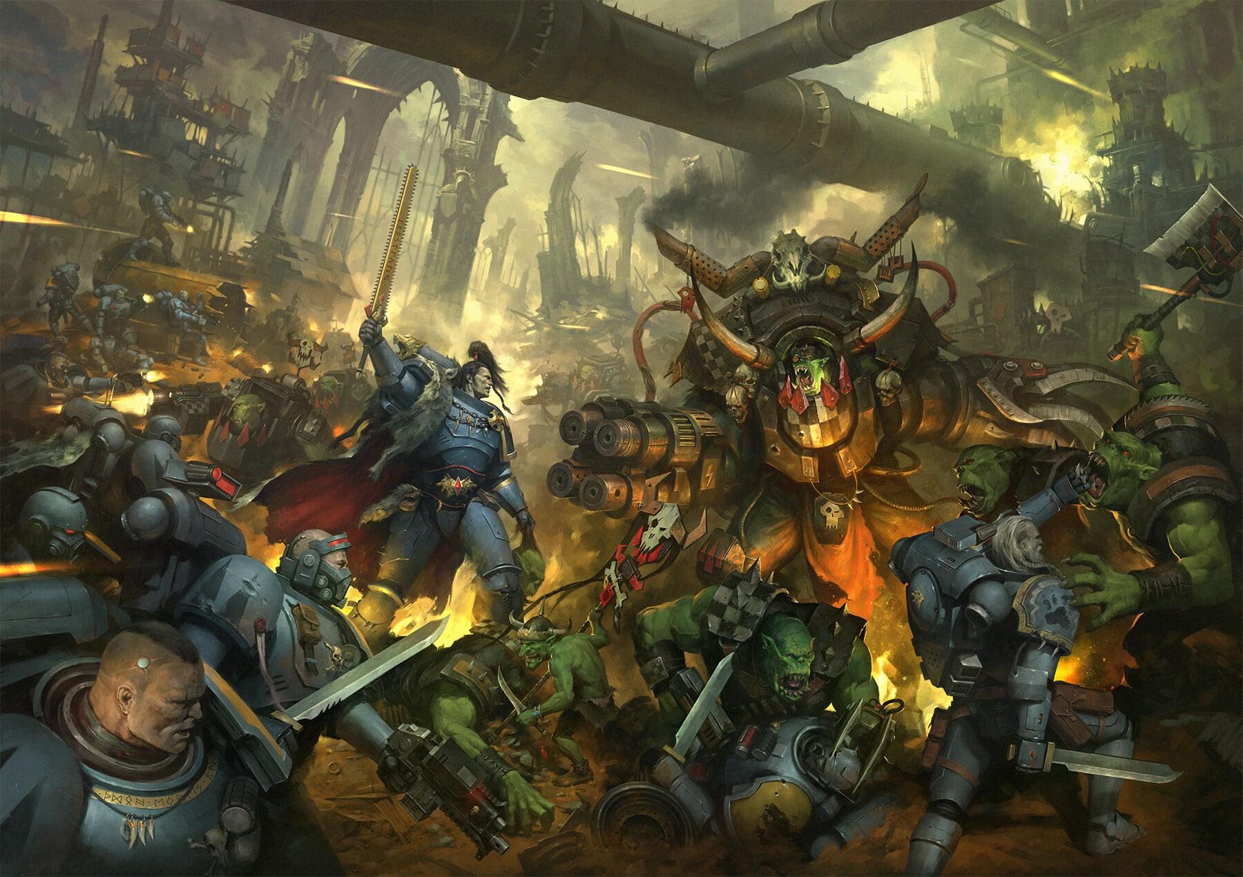 Warhammer Space Wolf Wallpapers - Top Free Warhammer Space Wolf ...