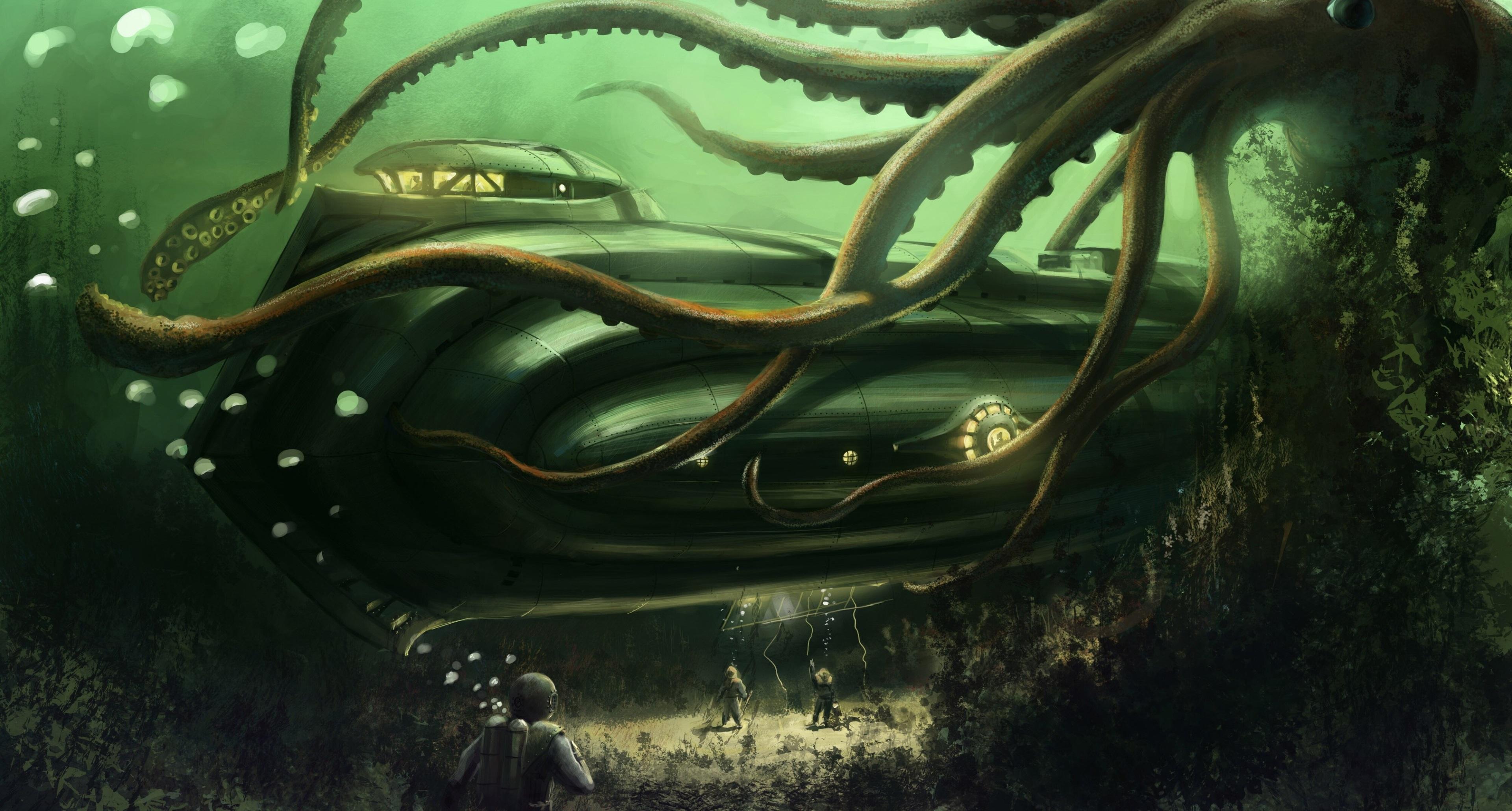 Octopus Desktop Wallpapers - Top Free Octopus Desktop Backgrounds ...