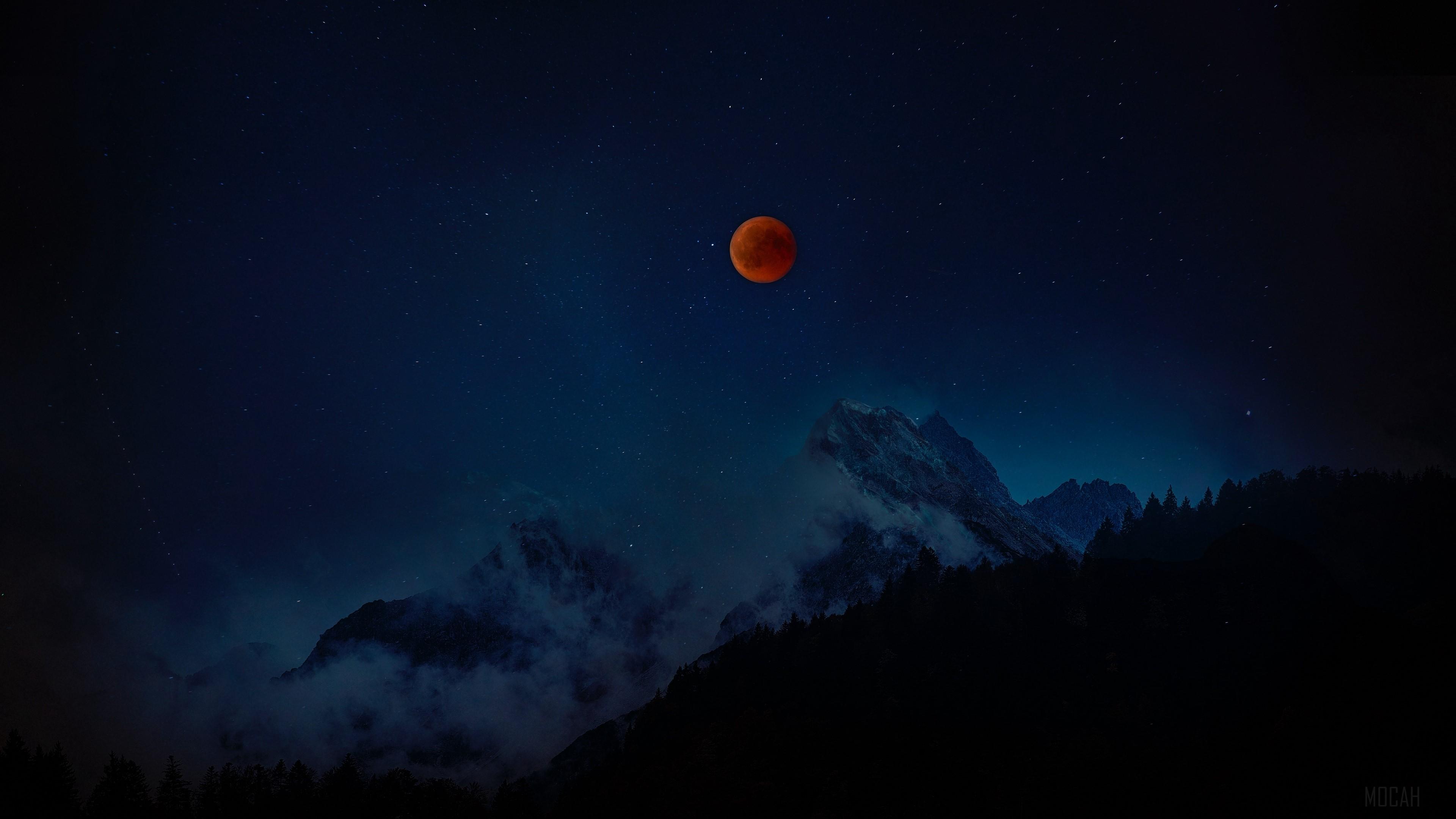 Dark Red Moon Wallpapers - Top Free Dark Red Moon Backgrounds ...