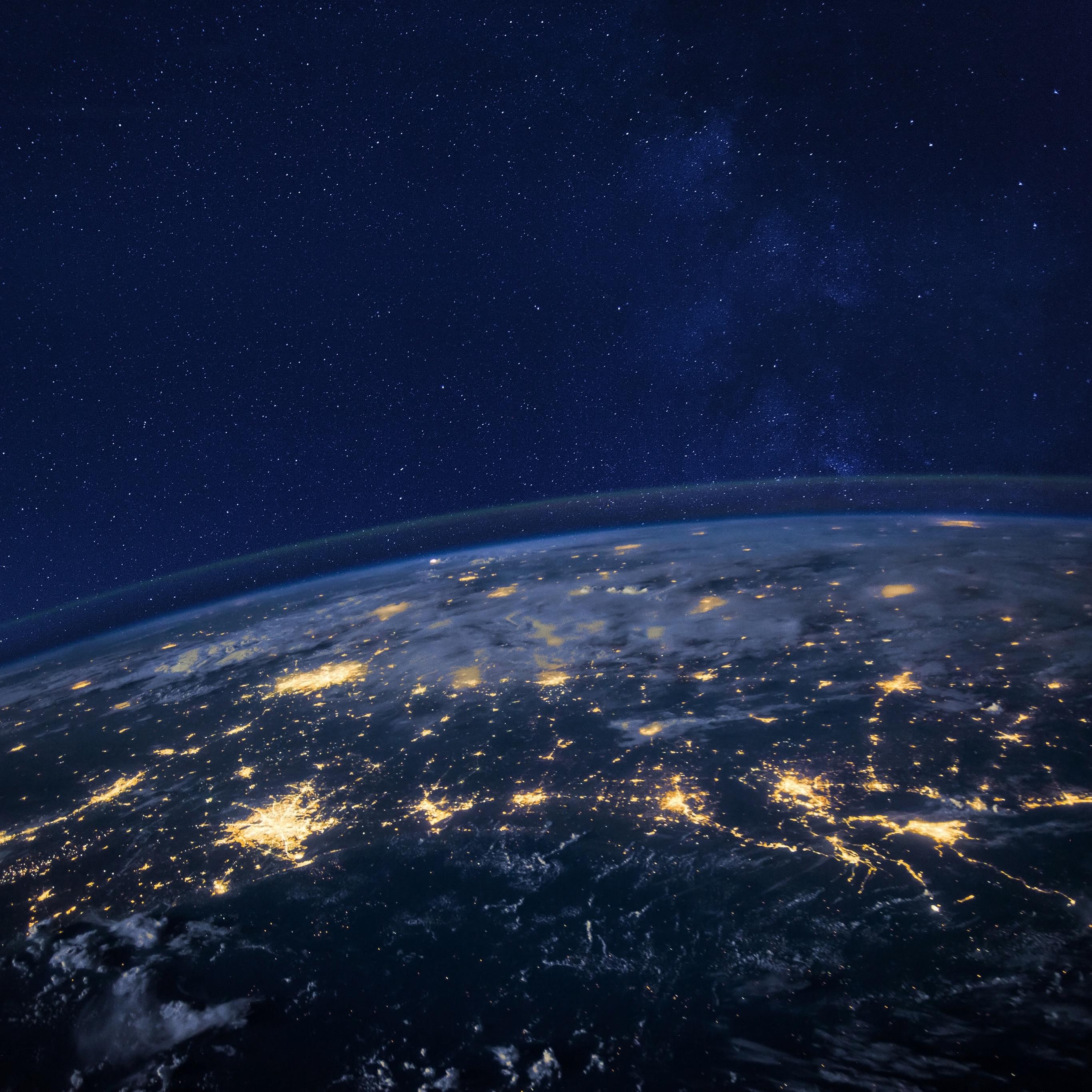 Earth Night Space Wallpapers - Top Free Earth Night Space Backgrounds ...