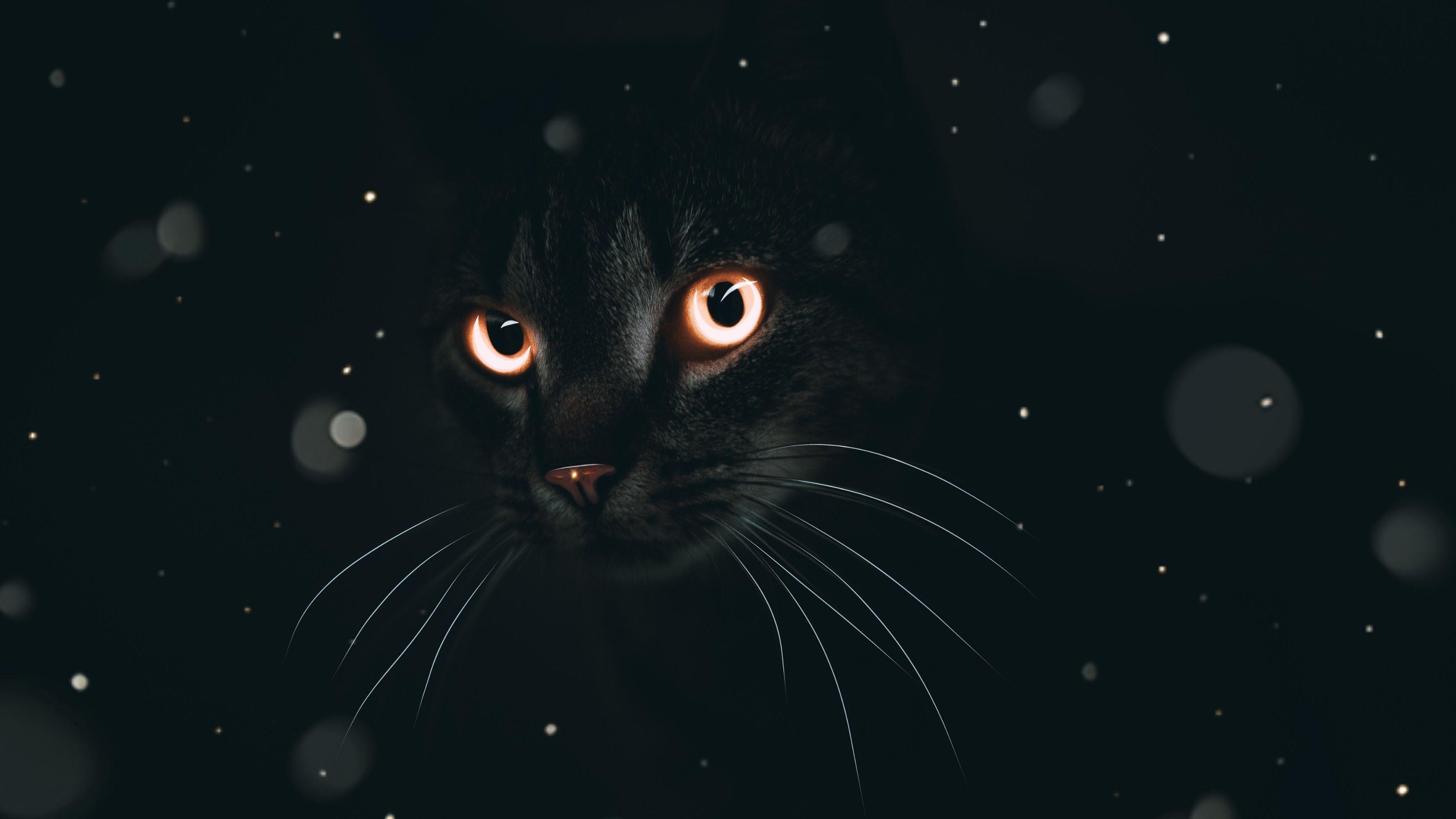 Cat Night Wallpapers - Top Free Cat Night Backgrounds - WallpaperAccess