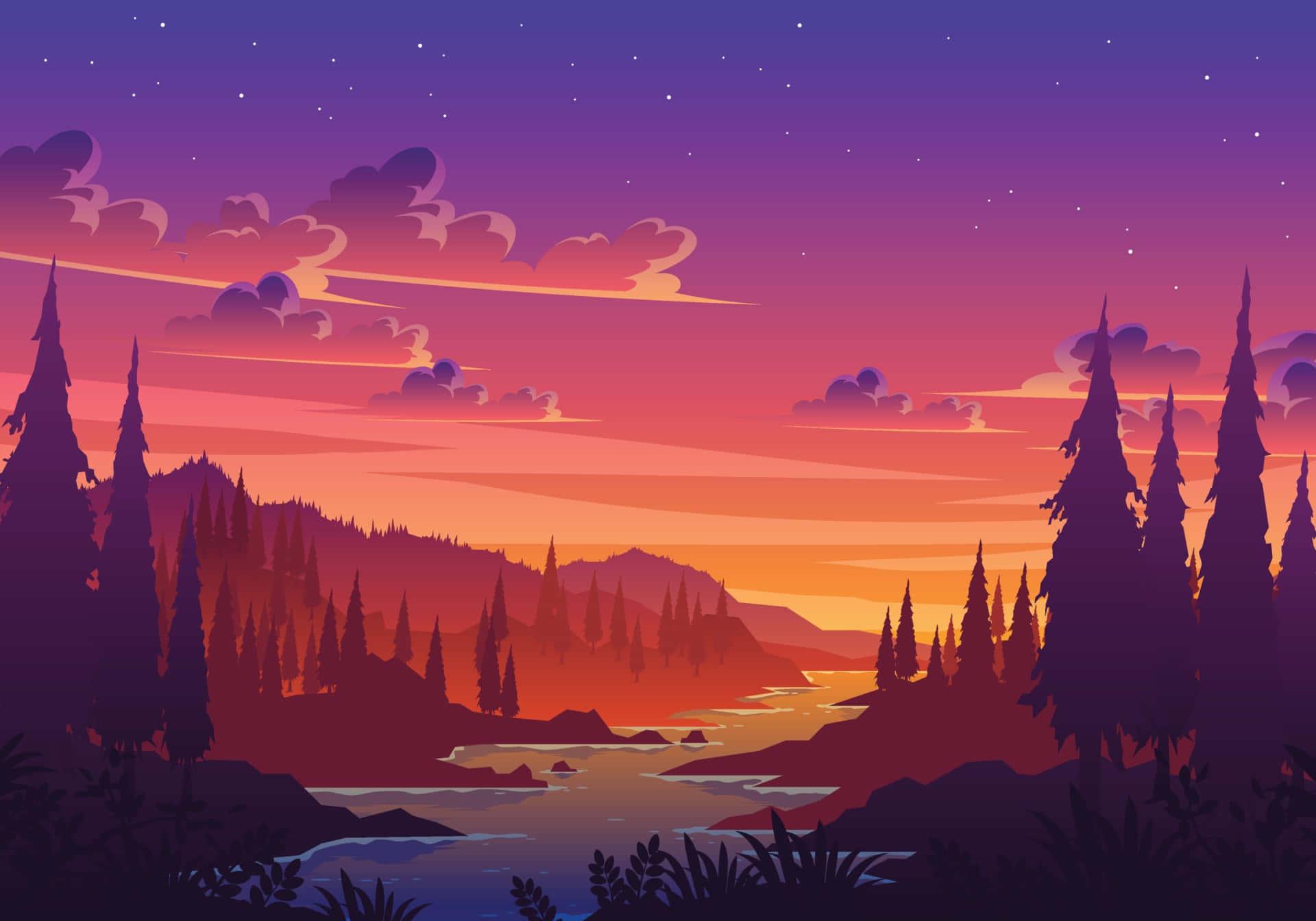 Pixel Art Landscape Wallpapers - Top Free Pixel Art Landscape ...