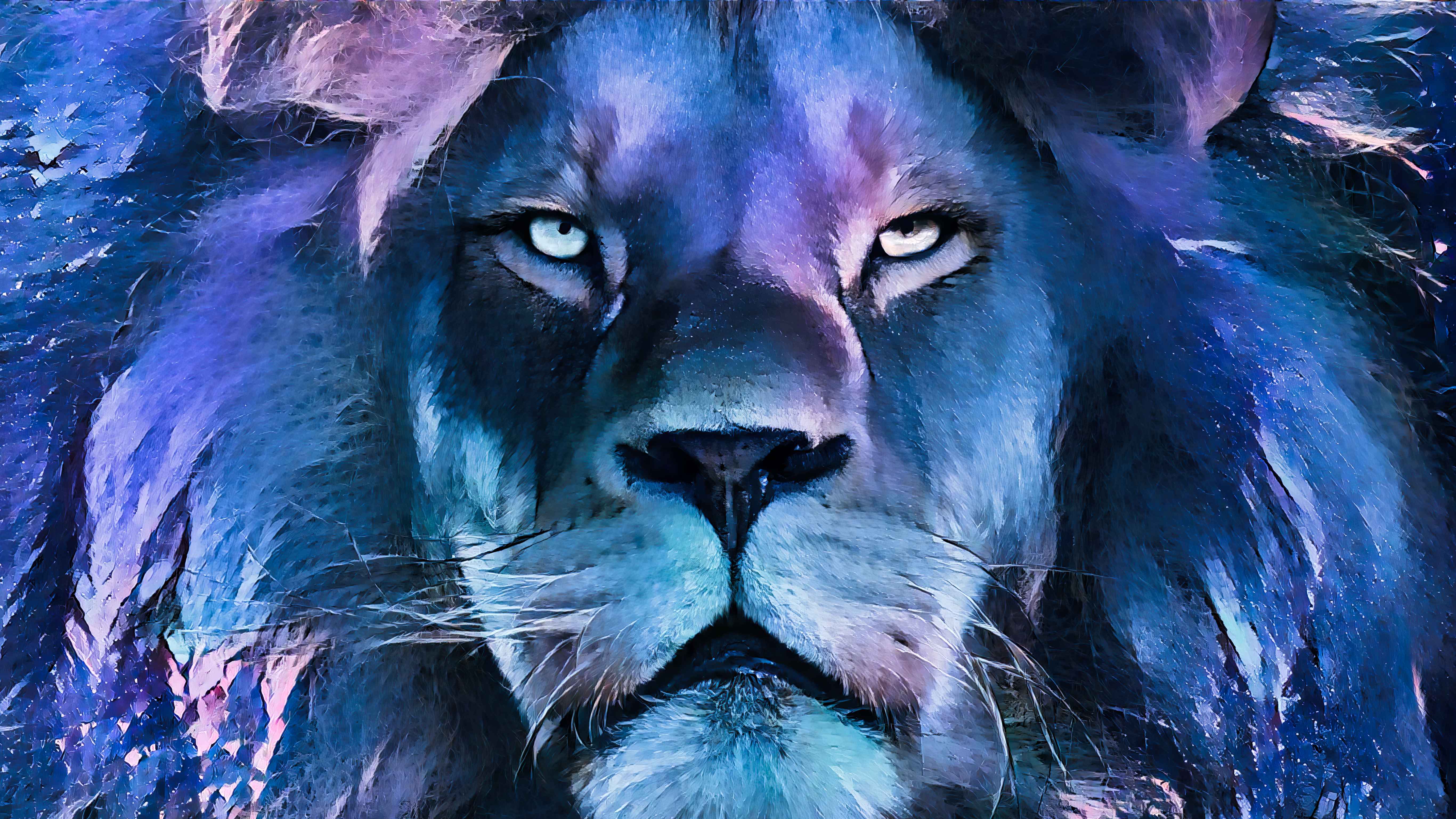 Cosmic Lion Wallpapers - Top Free Cosmic Lion Backgrounds - WallpaperAccess