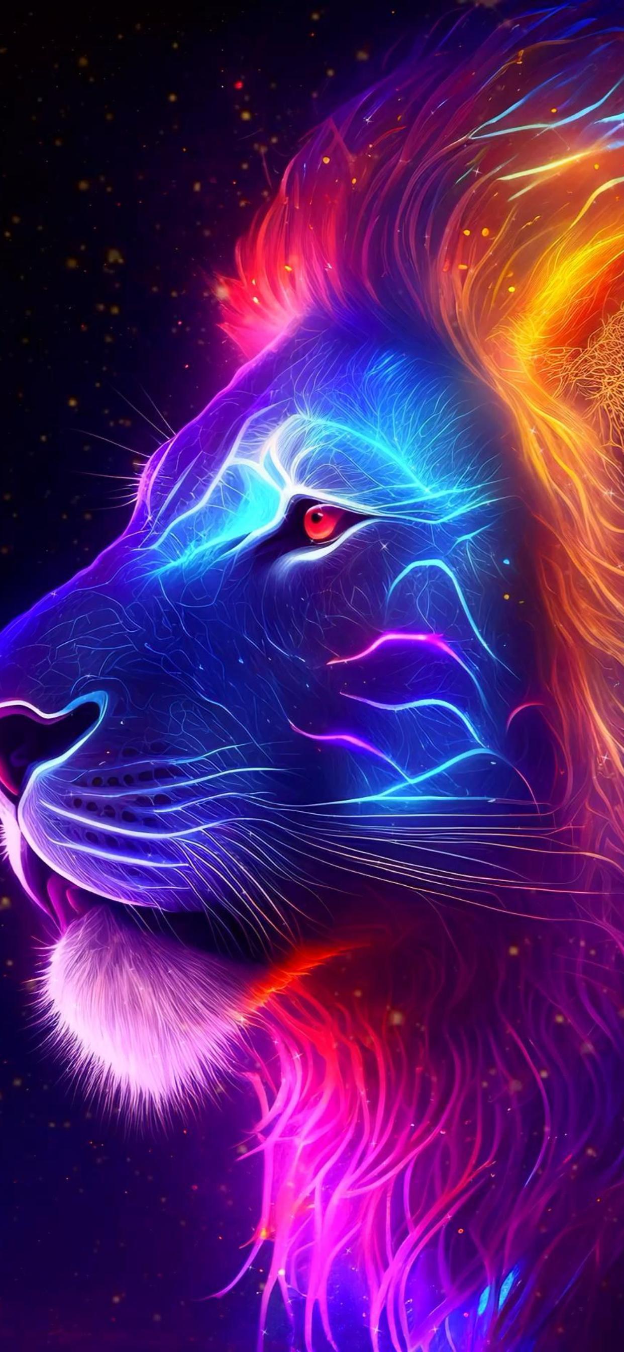 Cosmic Lion Wallpapers - Top Free Cosmic Lion Backgrounds - WallpaperAccess