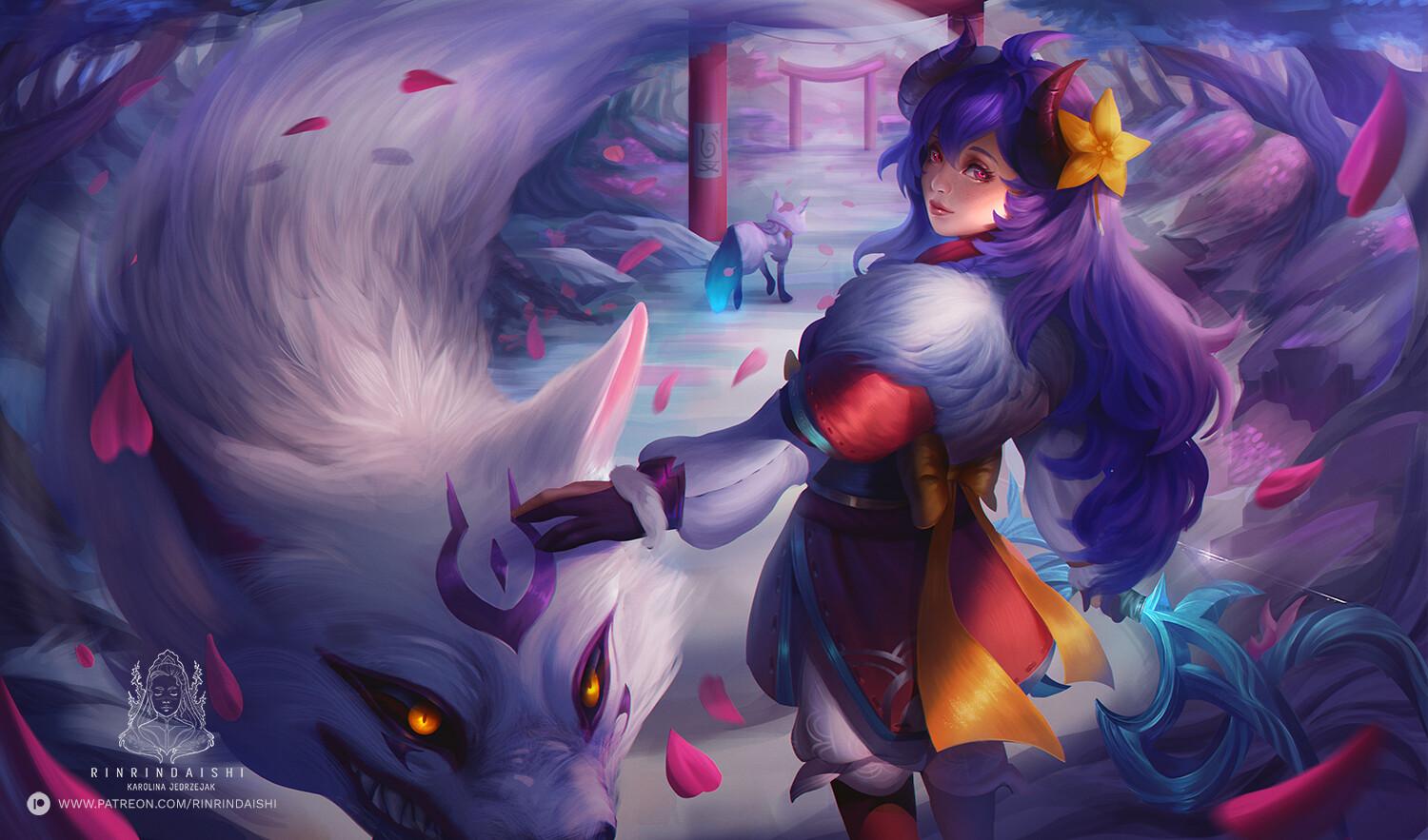 LOL Kindred Wallpapers - Top Free LOL Kindred Backgrounds - WallpaperAccess