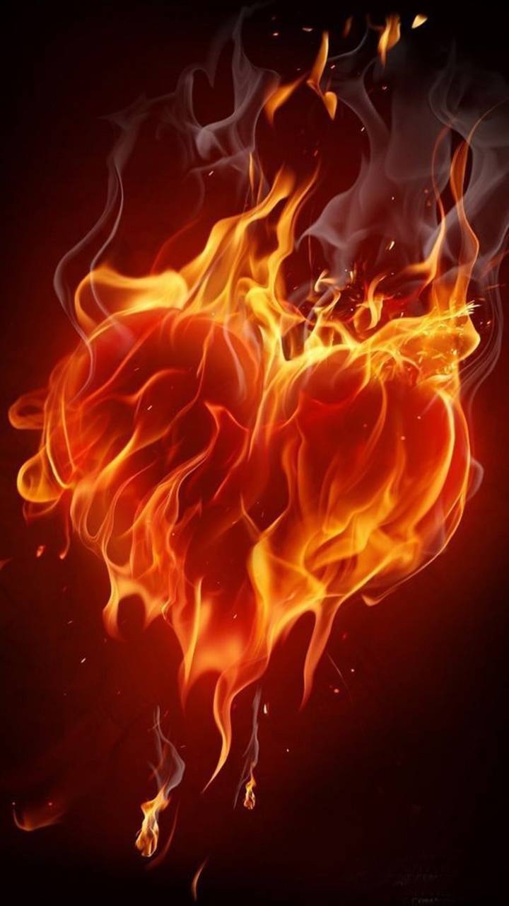 Burning Heart Wallpapers - Top Free Burning Heart Backgrounds ...