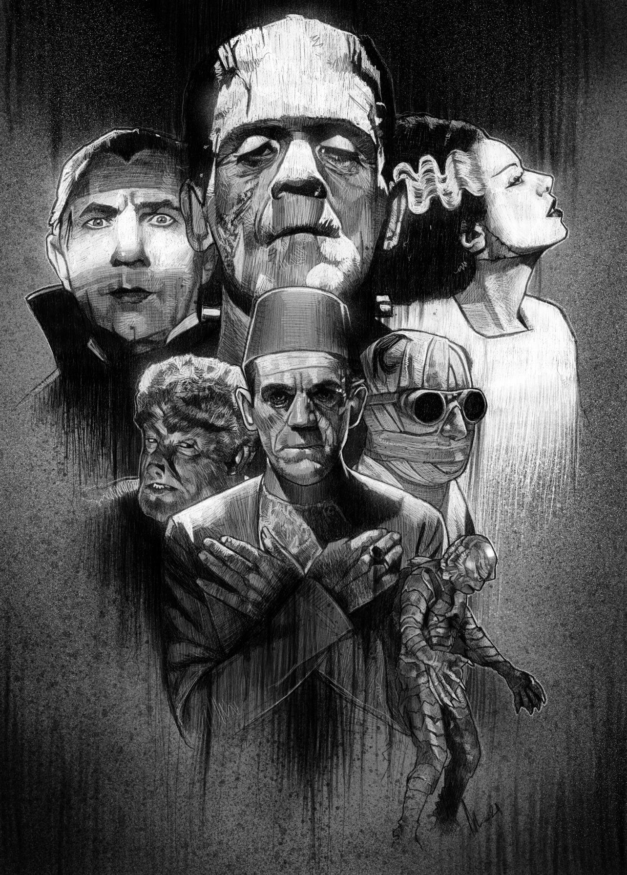 Universal Horror Monsters Wallpapers - Top Free Universal Horror ...