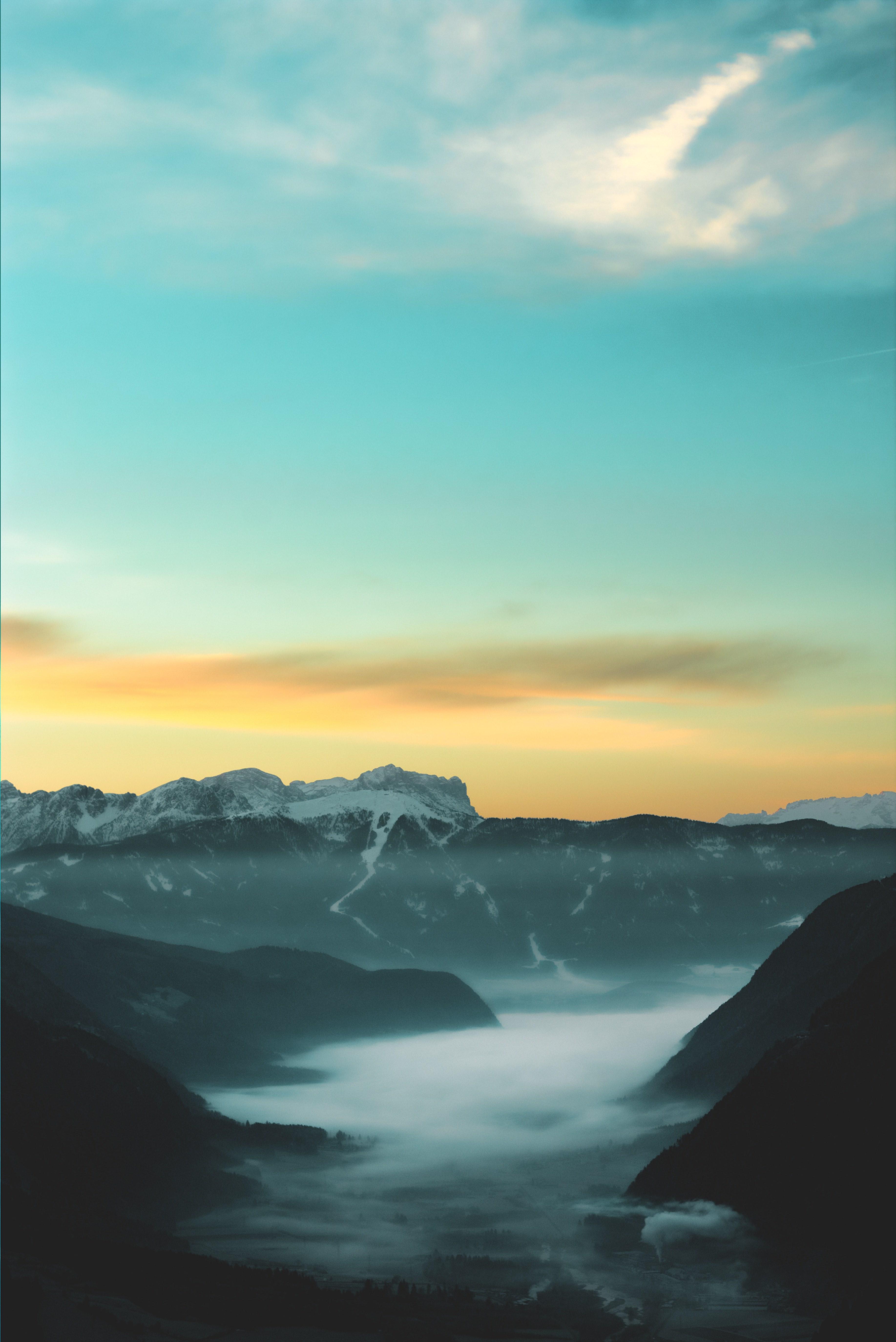 Mountain Sunset Phone Wallpapers - Top Free Mountain Sunset Phone ...