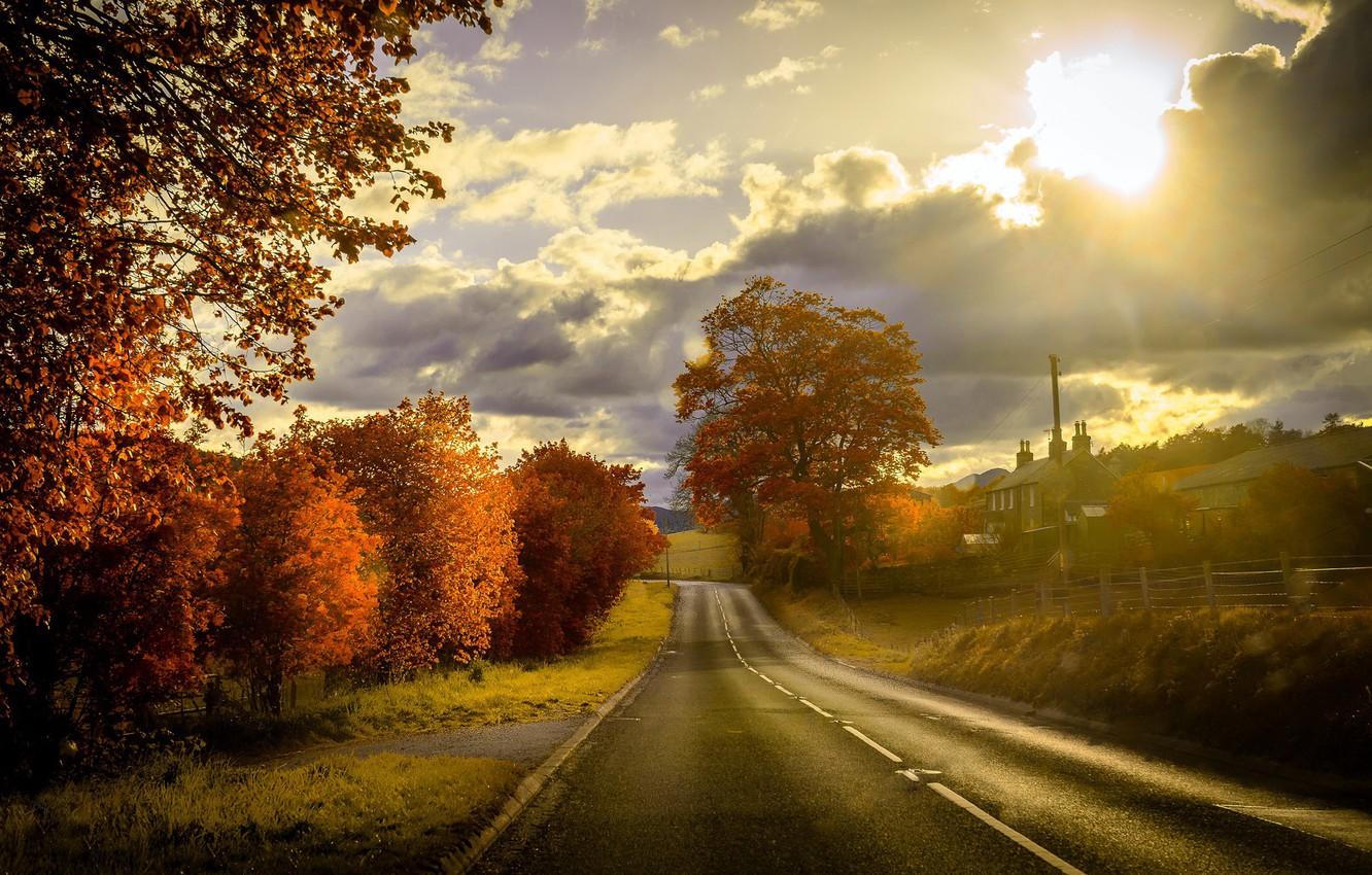 Autumn Sunset HD Wallpapers - Top Free Autumn Sunset HD Backgrounds ...