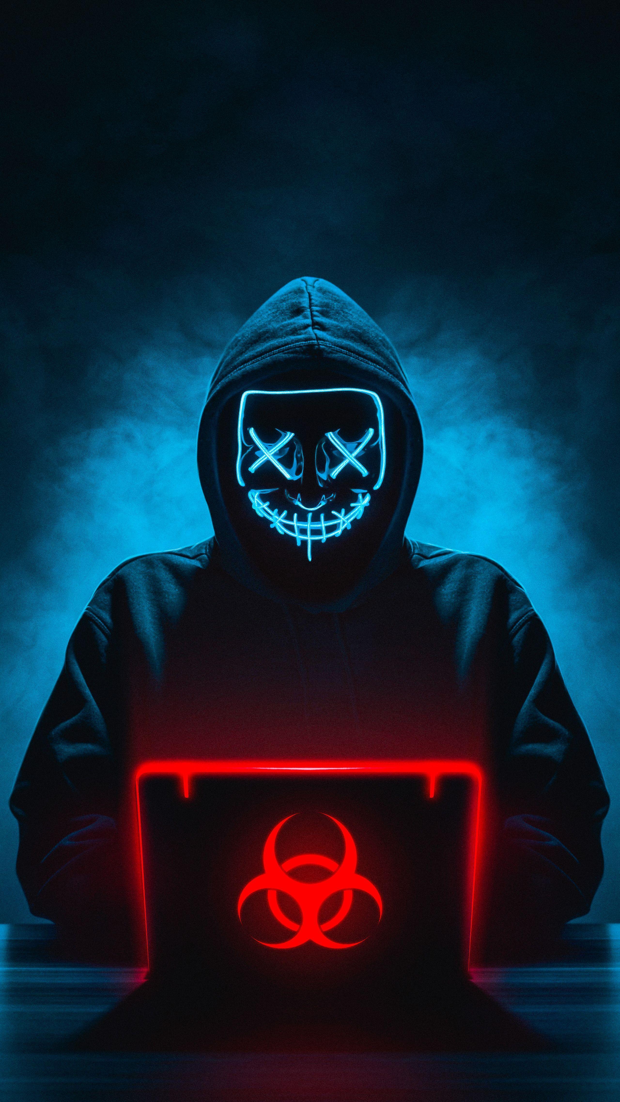 Blue Hacker Wallpapers - Top Free Blue Hacker Backgrounds - WallpaperAccess