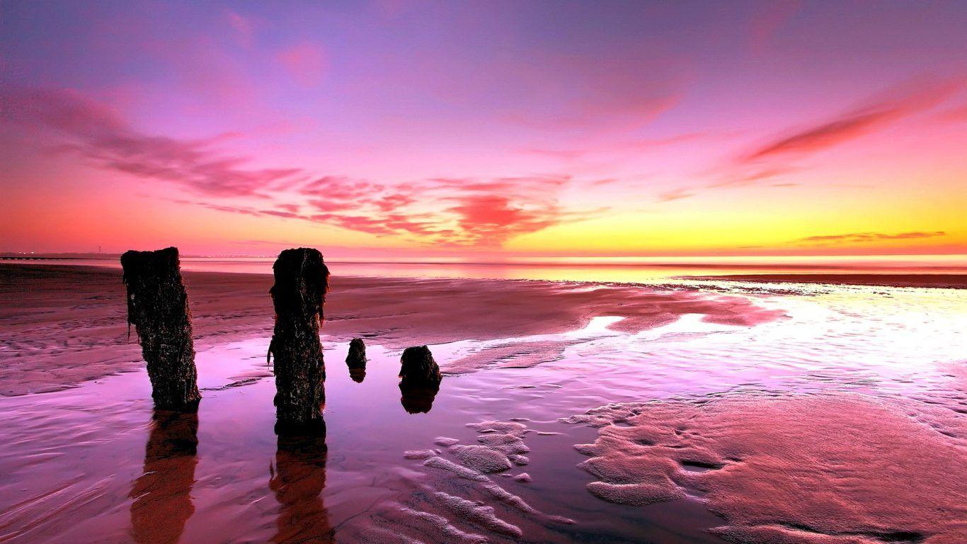 Pink Tropical Beach Wallpapers - Top Free Pink Tropical Beach ...