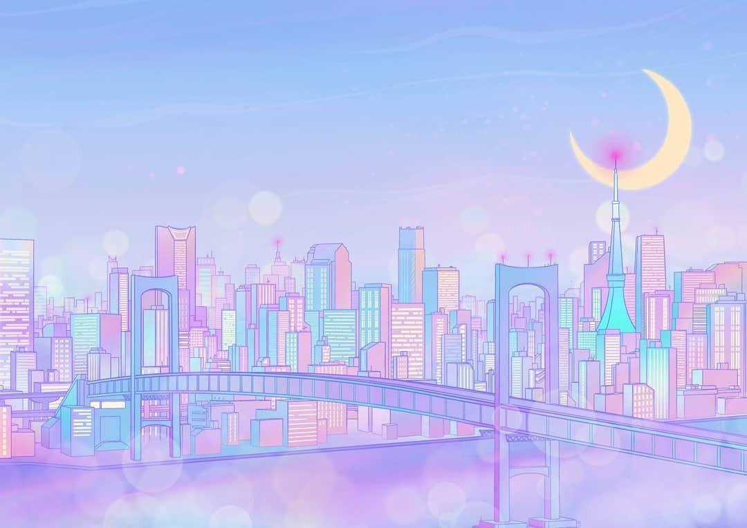 Sailor Moon City Wallpapers - Top Free Sailor Moon City Backgrounds ...